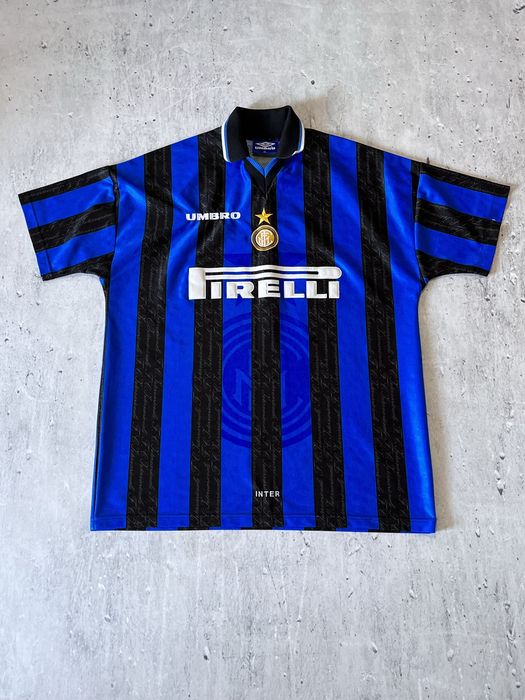 Vintage Umbro Inter Milan 1997 / 1998 jersey | Grailed Vintage Umbro Inter Milan 1997 / 1998 jersey | Grailed