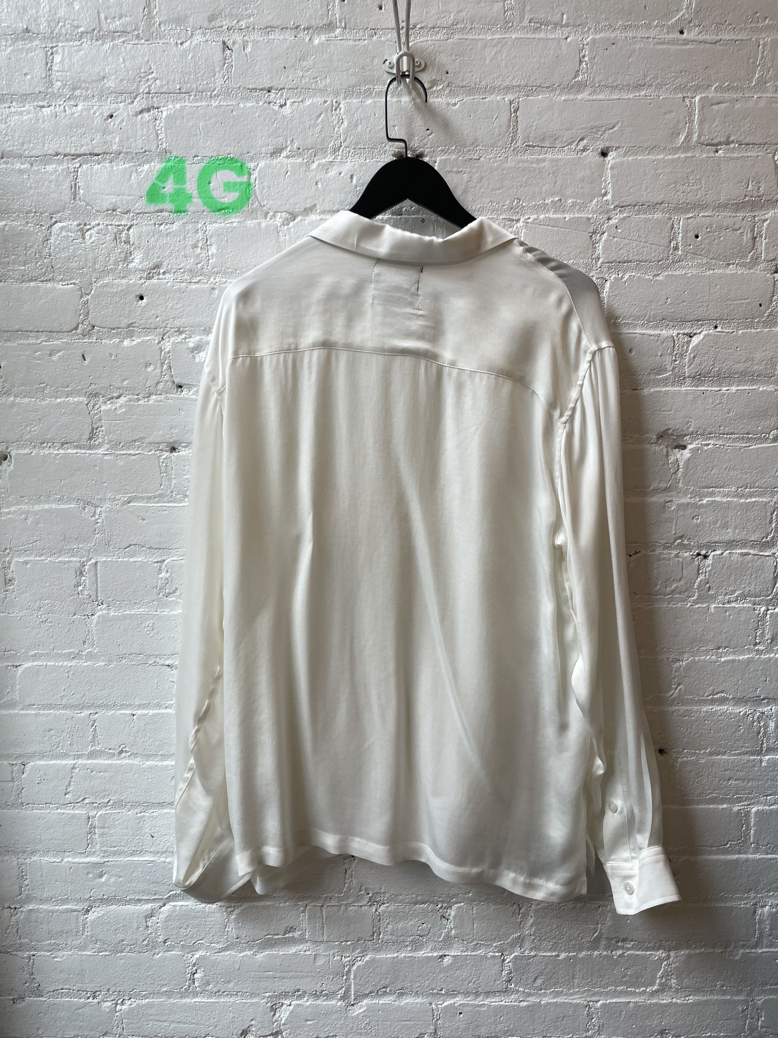 Enfants Riches Deprimes IVORY SILKY ERD EMBROIDERY SHIRT | Grailed