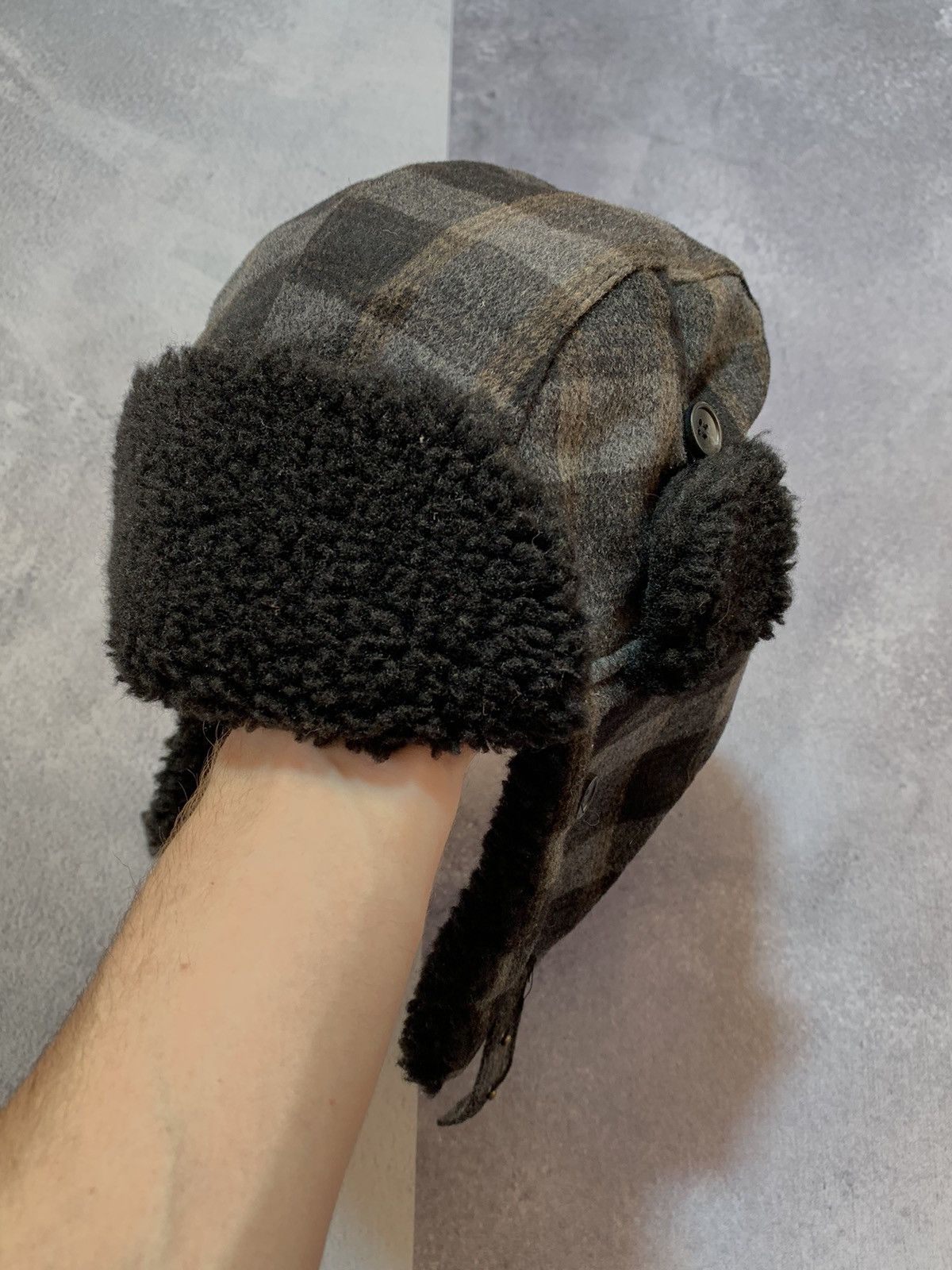 Vintage Vintage Y2K Ushanka Trapper faux fur hat streetwear | Grailed