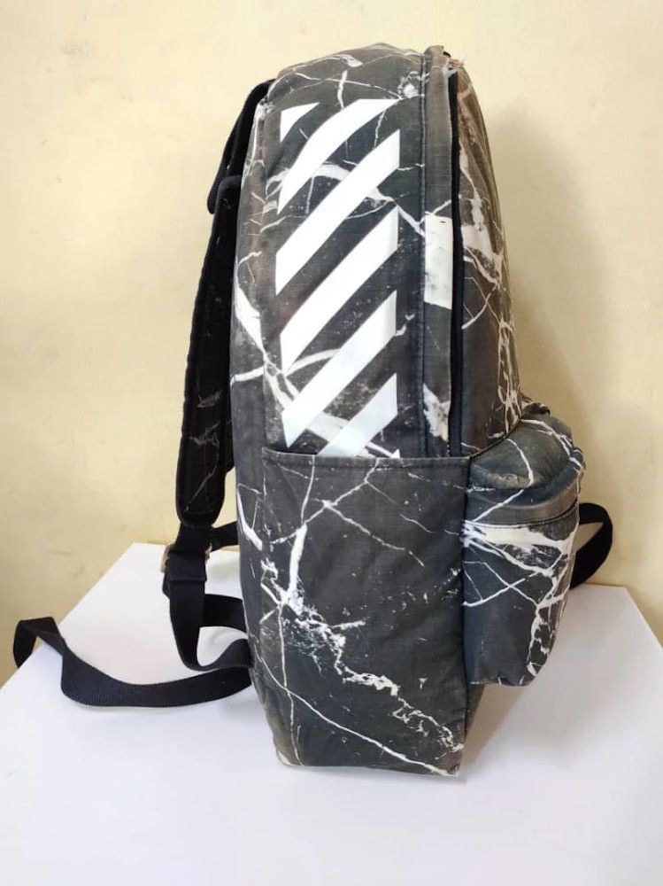 Off-White Off White Stripe Marble Backpack | Grailed