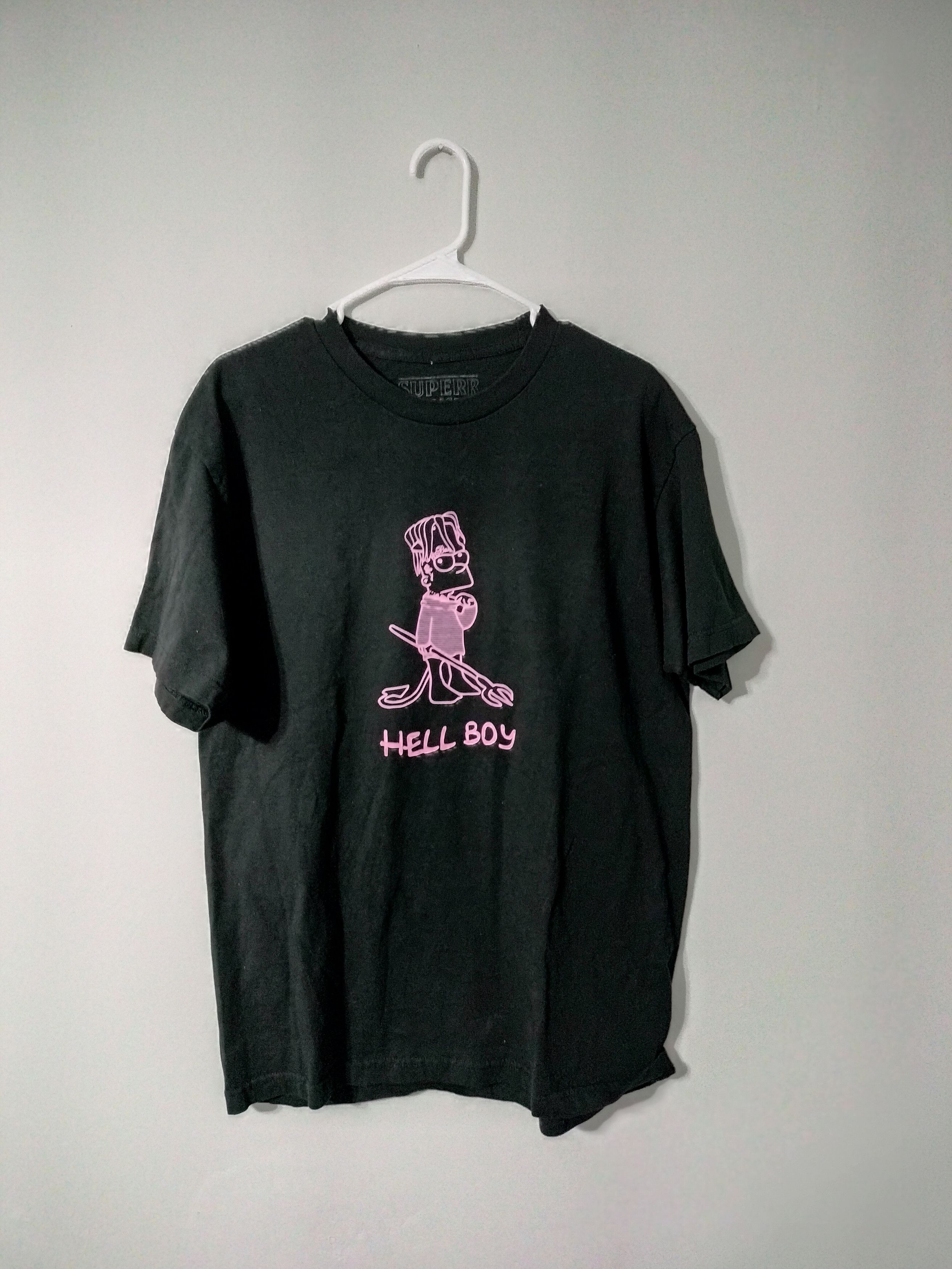 Superrradical Lil Peep x Superrradical Hellboy T-shirt | Grailed