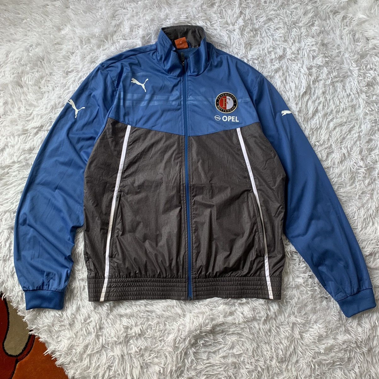 Vintage Puma Opel Feyenoord Rotterdam Football Jacket | Grailed