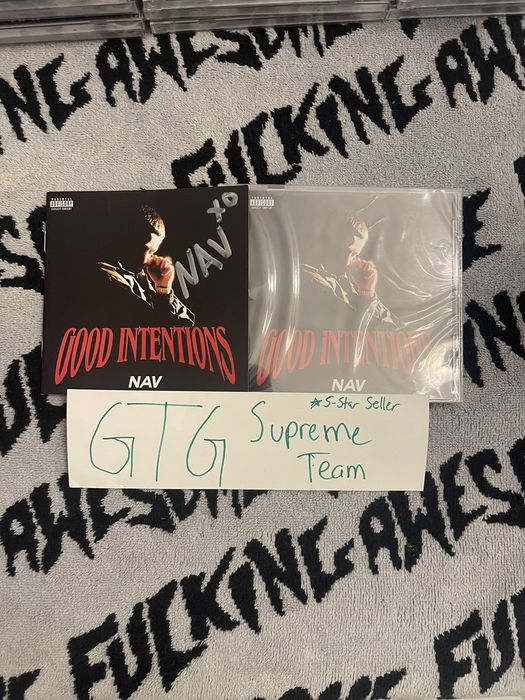 The Weeknd Signed Nav Good Intentions CD | Grailed