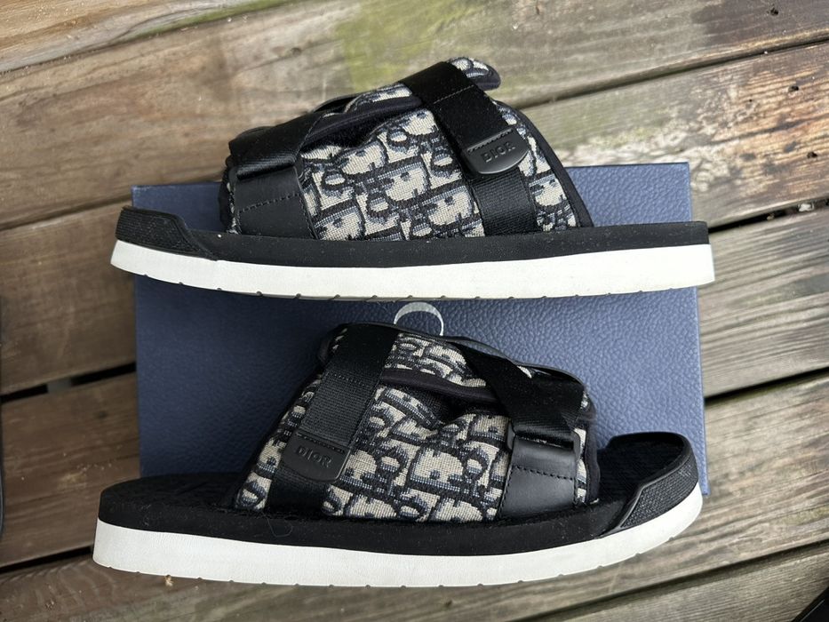 Dior Dior Alpha Slide Oblique Jacquard | Grailed