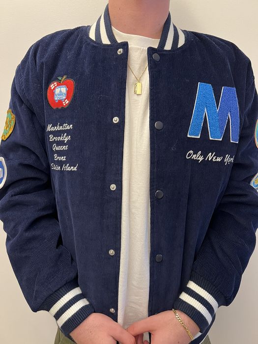 Only NY Only NY x MTA Varsity Jacket | Grailed