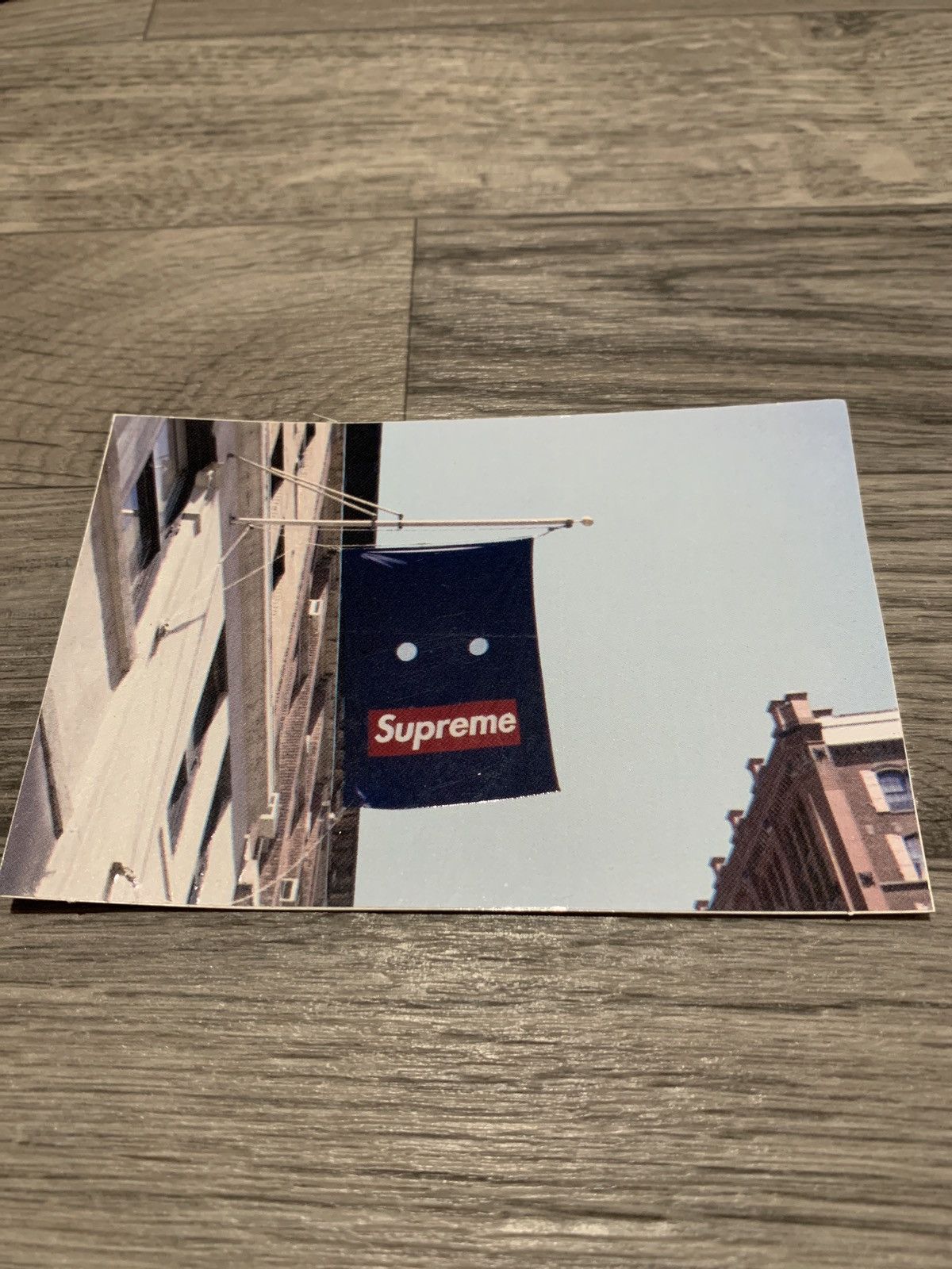 Supreme Supreme Banner Sticker | Grailed
