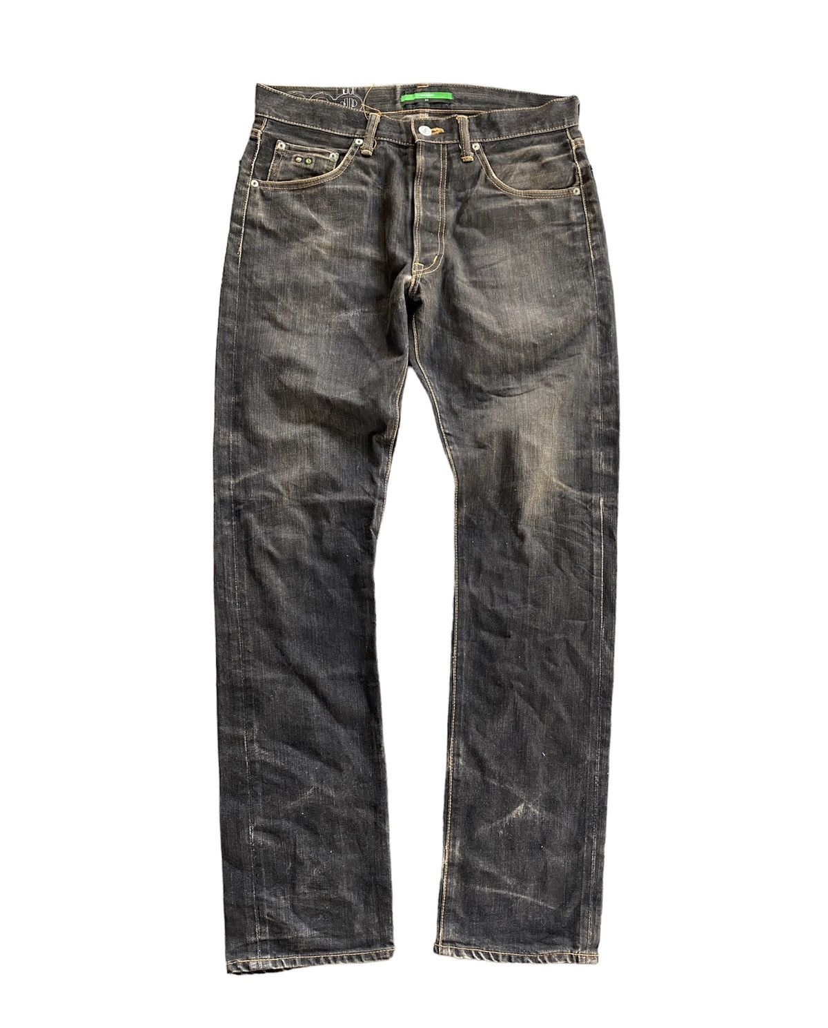 Swagger 2000's Swagger slim faded wash pants | Grailed