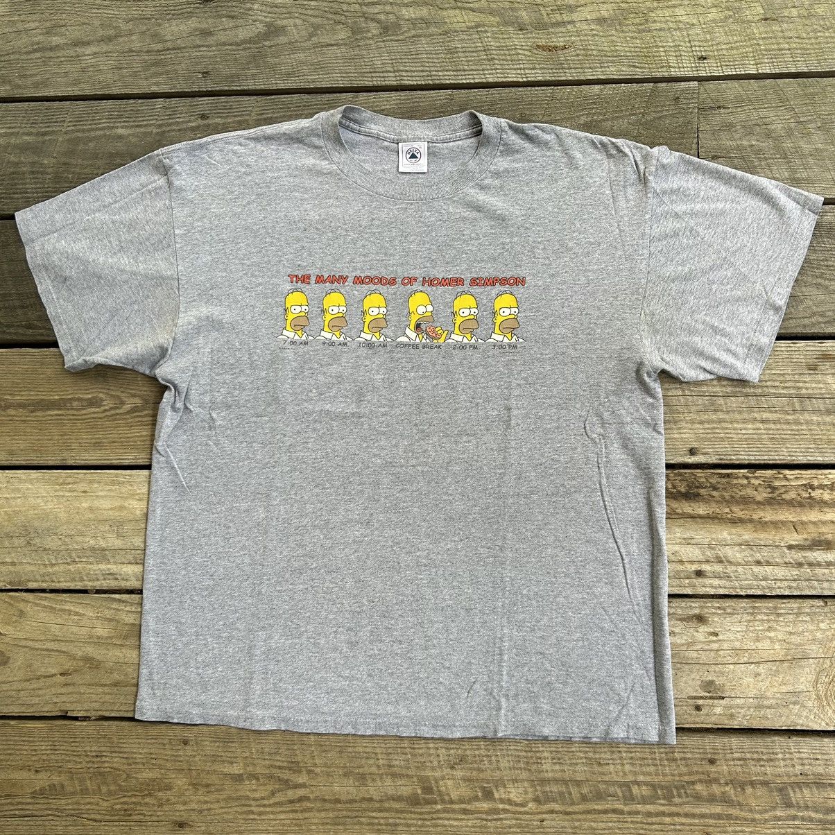 Vintage Vintage Many Moods Of Homer Simpson Funny Humor T Shirt | Grailed