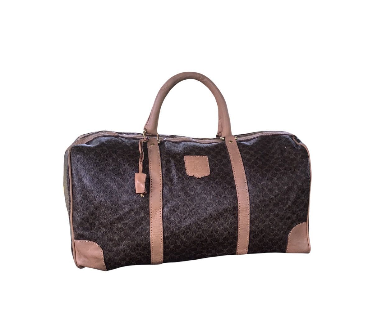 Celine Vintage Iconic Celine Monogram Travel Boston Bag | Grailed