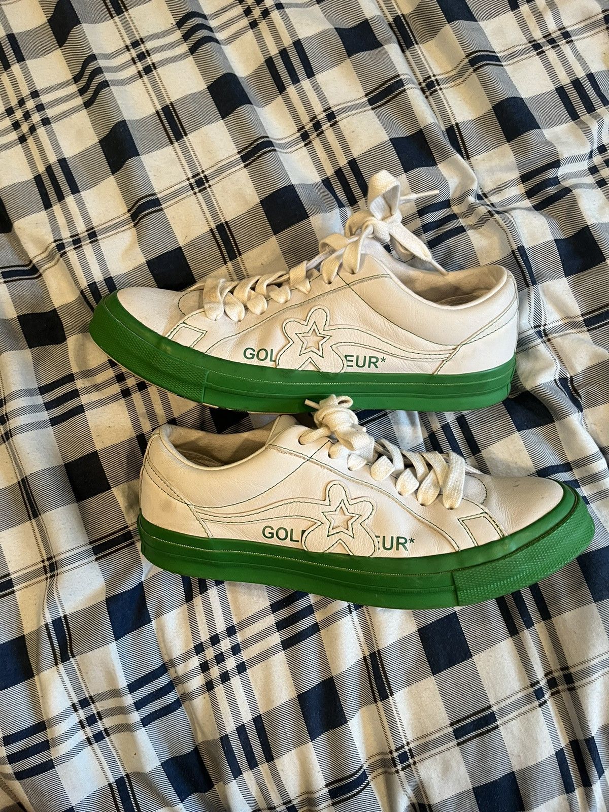 Converse Golf Le Fleur x Converse Ox Kelly Green | Grailed