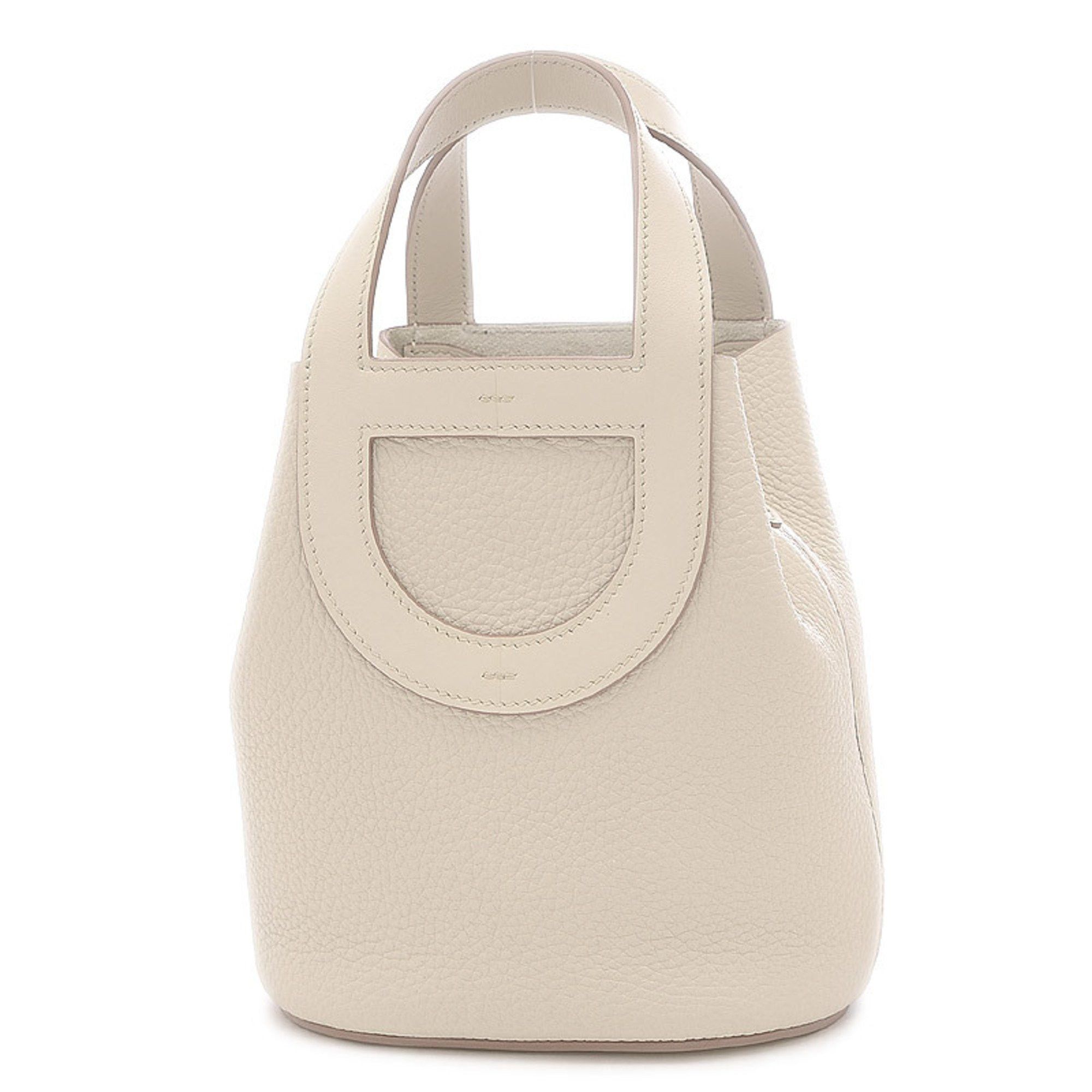 Hermes Hermes in the loop 18 Taurillon Clemence/Swift Beton gold metal fittings U engraving ...