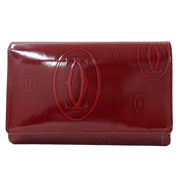Cartier Cartier Wallet Women's Happy Birthday Folio Patent Leather ...