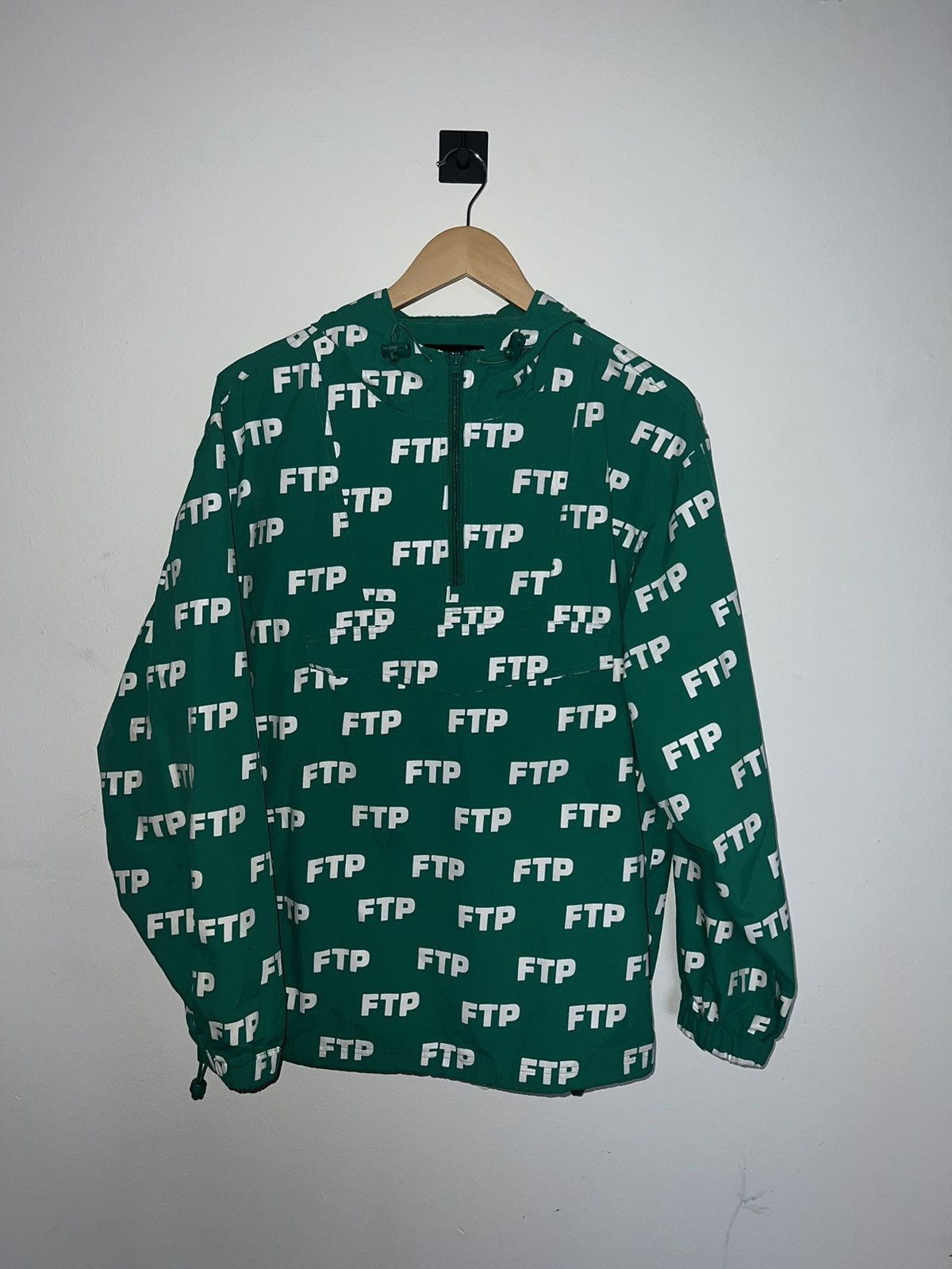 Fuck The Population FTP All-over Green anorak (VERY RARE! 2019 ) | Grailed