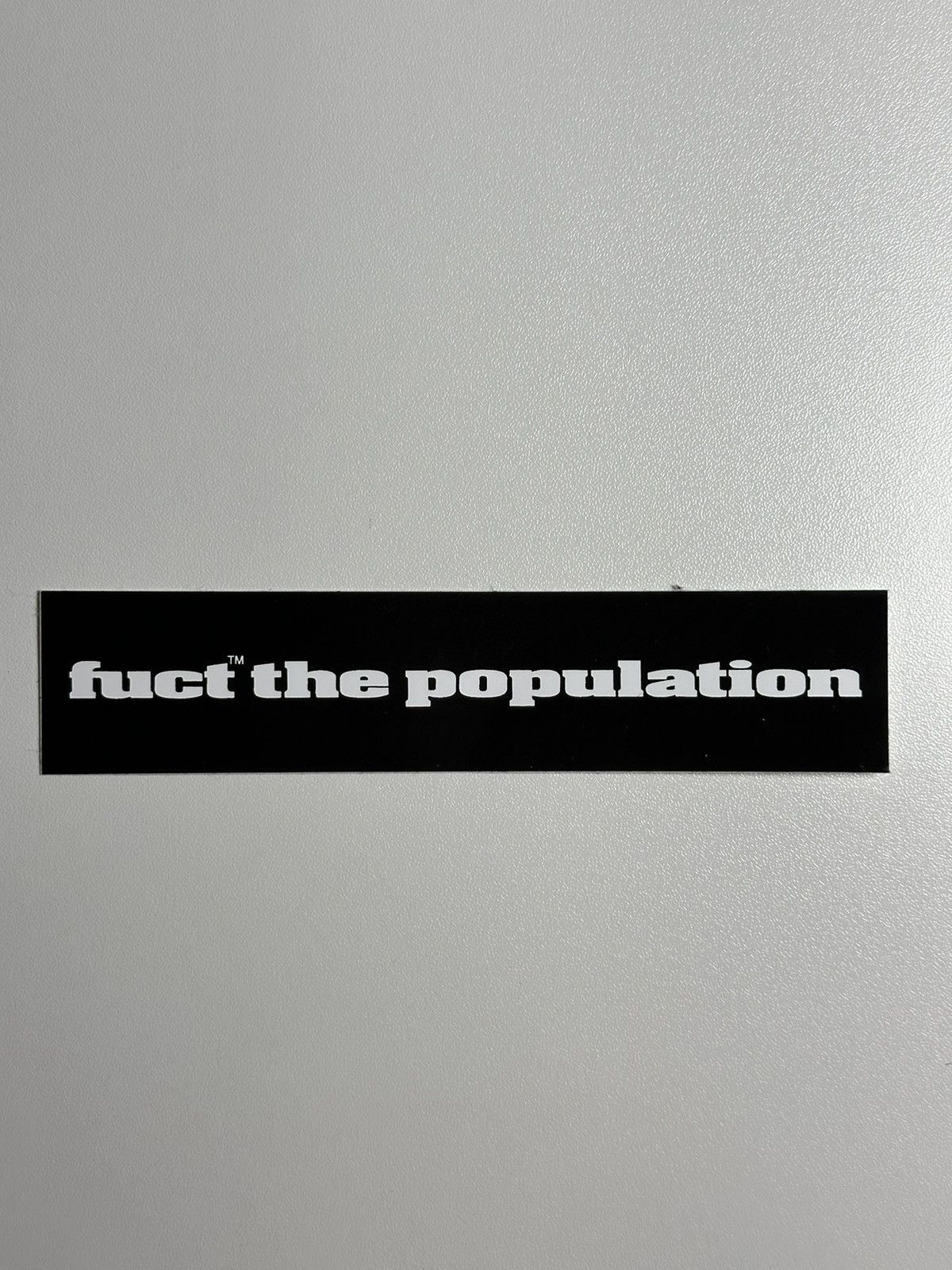 FUCT × Fuck The Population FTP FUCT Logo Sticker | Grailed