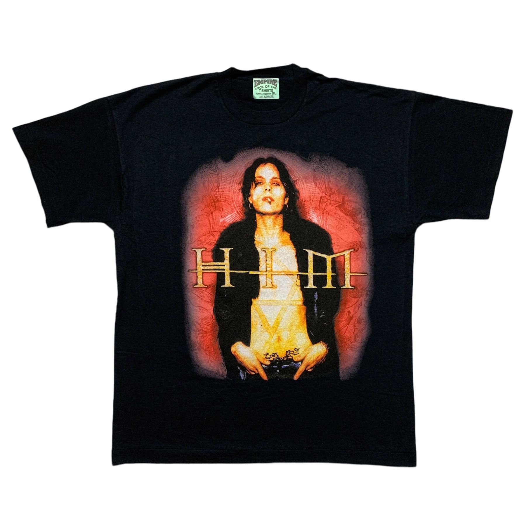 Band Tees × Vintage Vintage HIM Razorblade Romance 90's Goth Band T ...