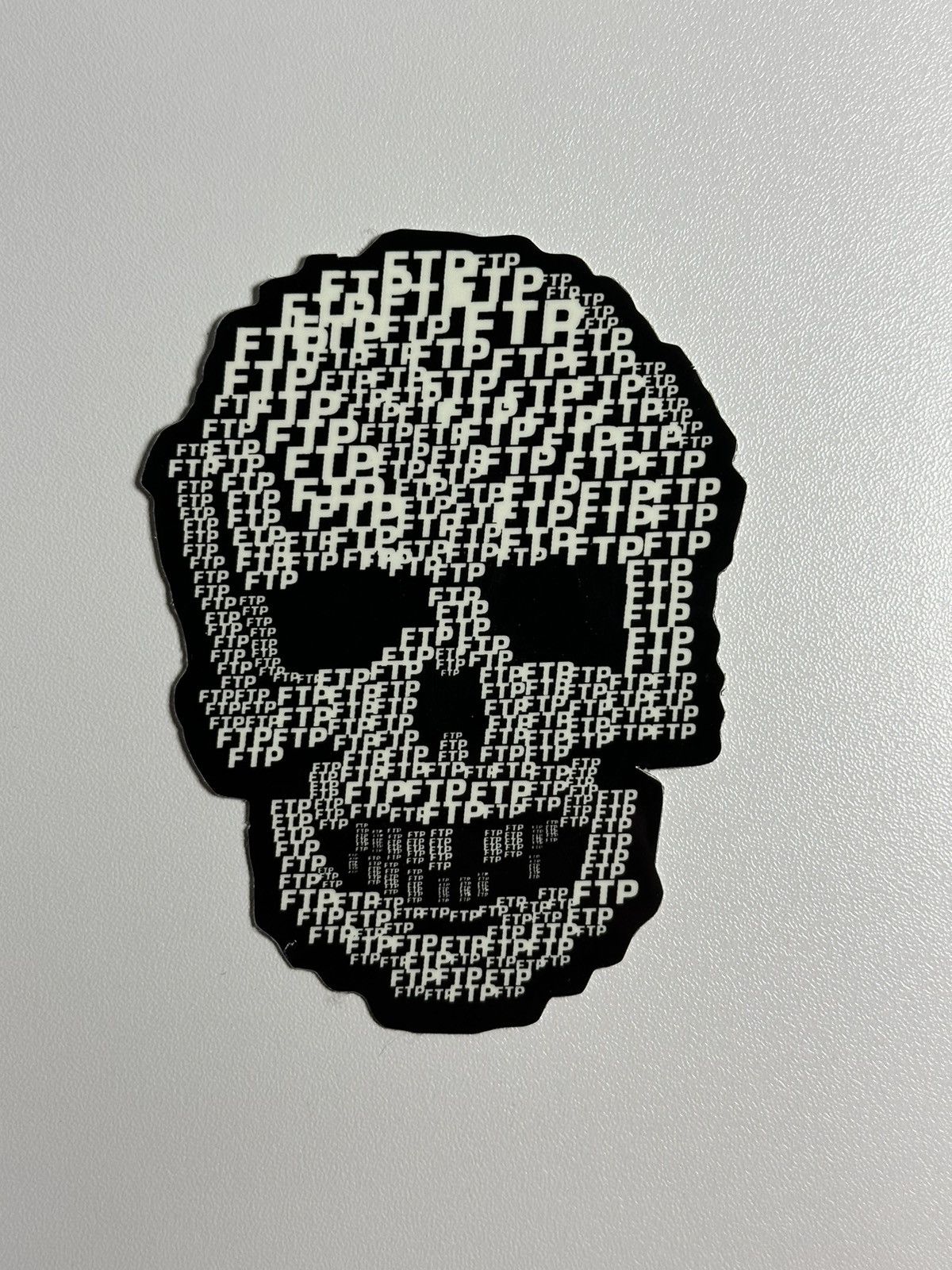 Fuck The Population FTP Skull Sticker | Grailed