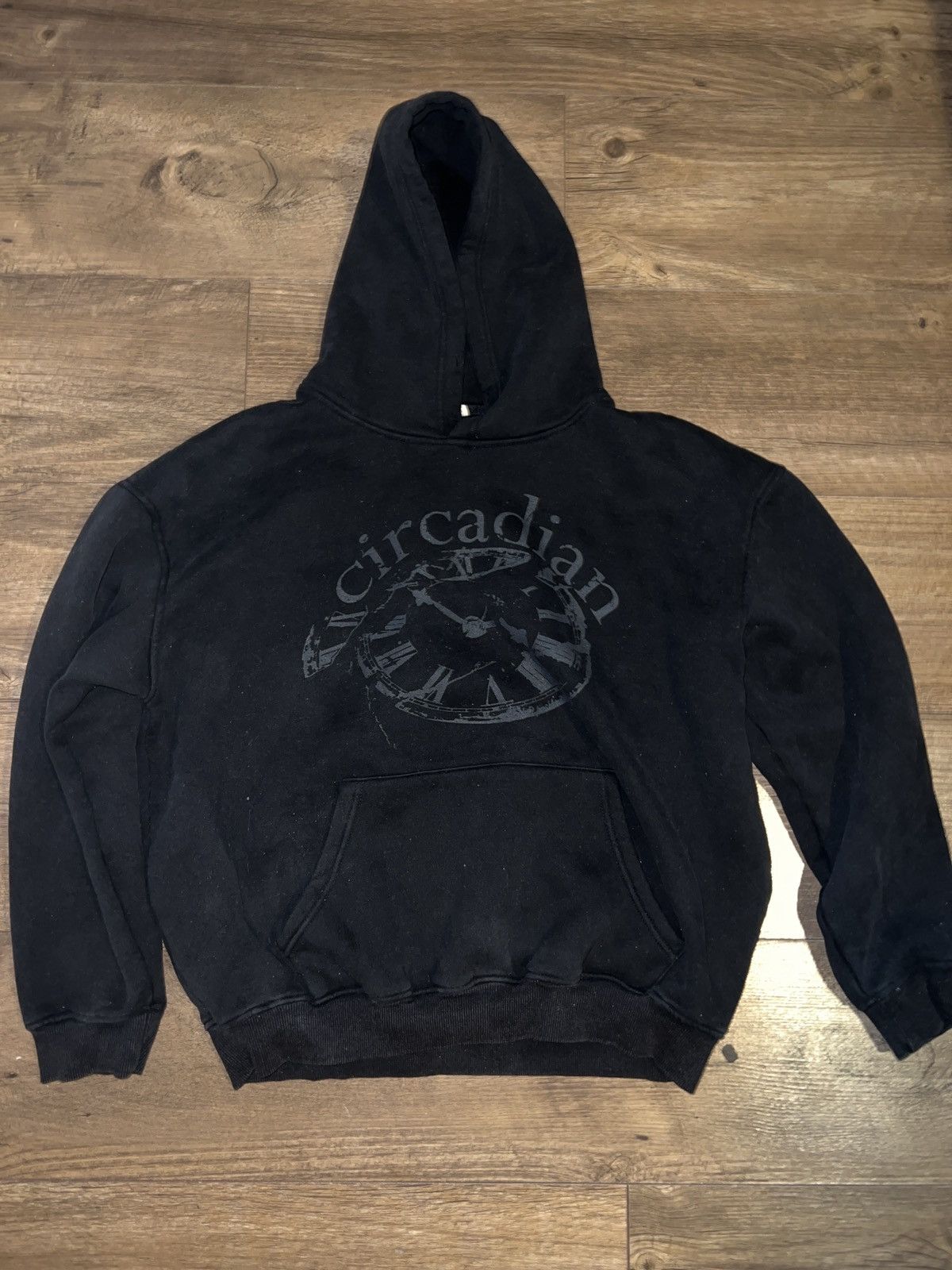 Japanese Brand circadian clock hoodie | Grailed