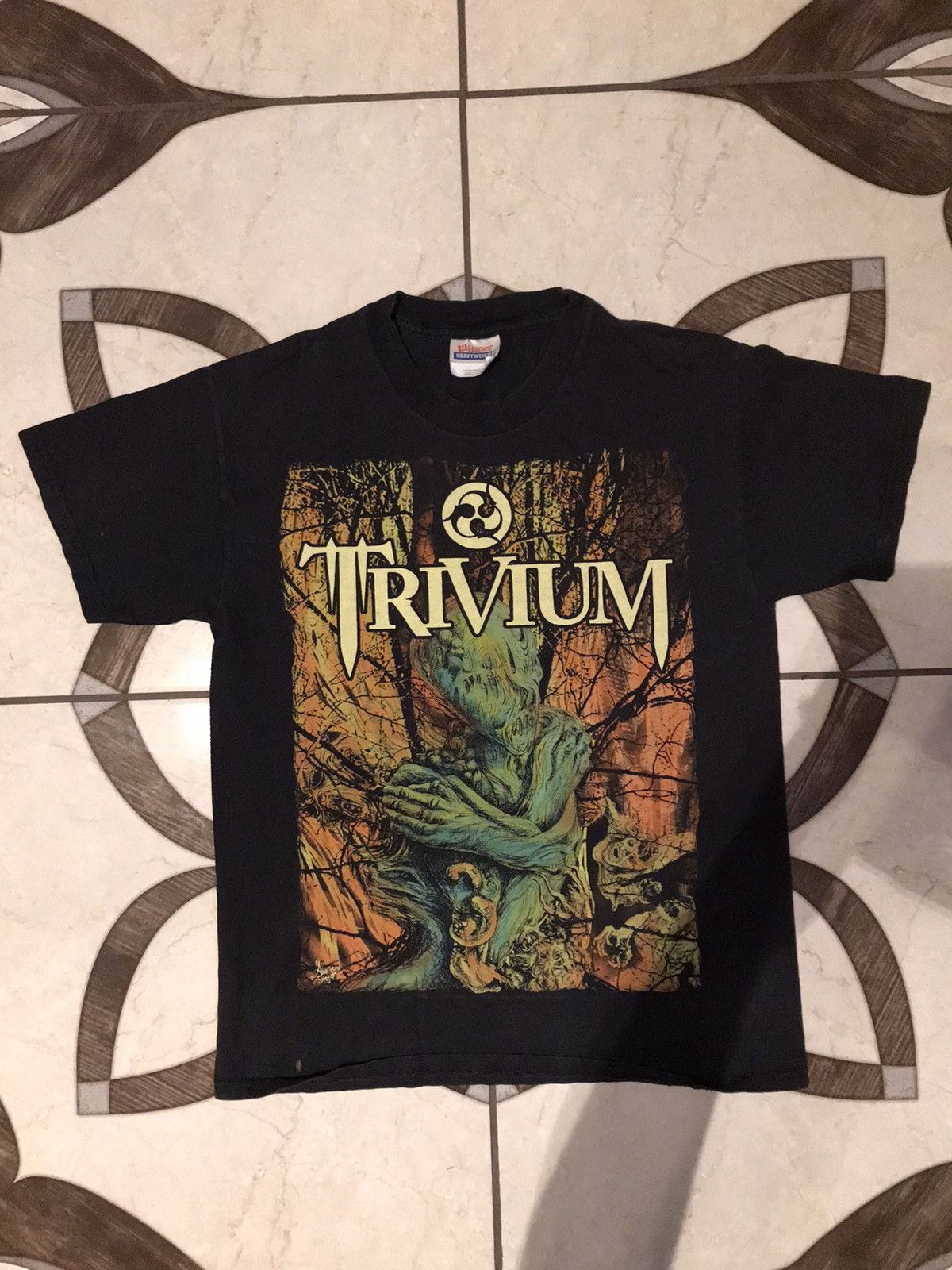 Vintage Retro vintage 2006 Trivium metal rock band album tour promo ...