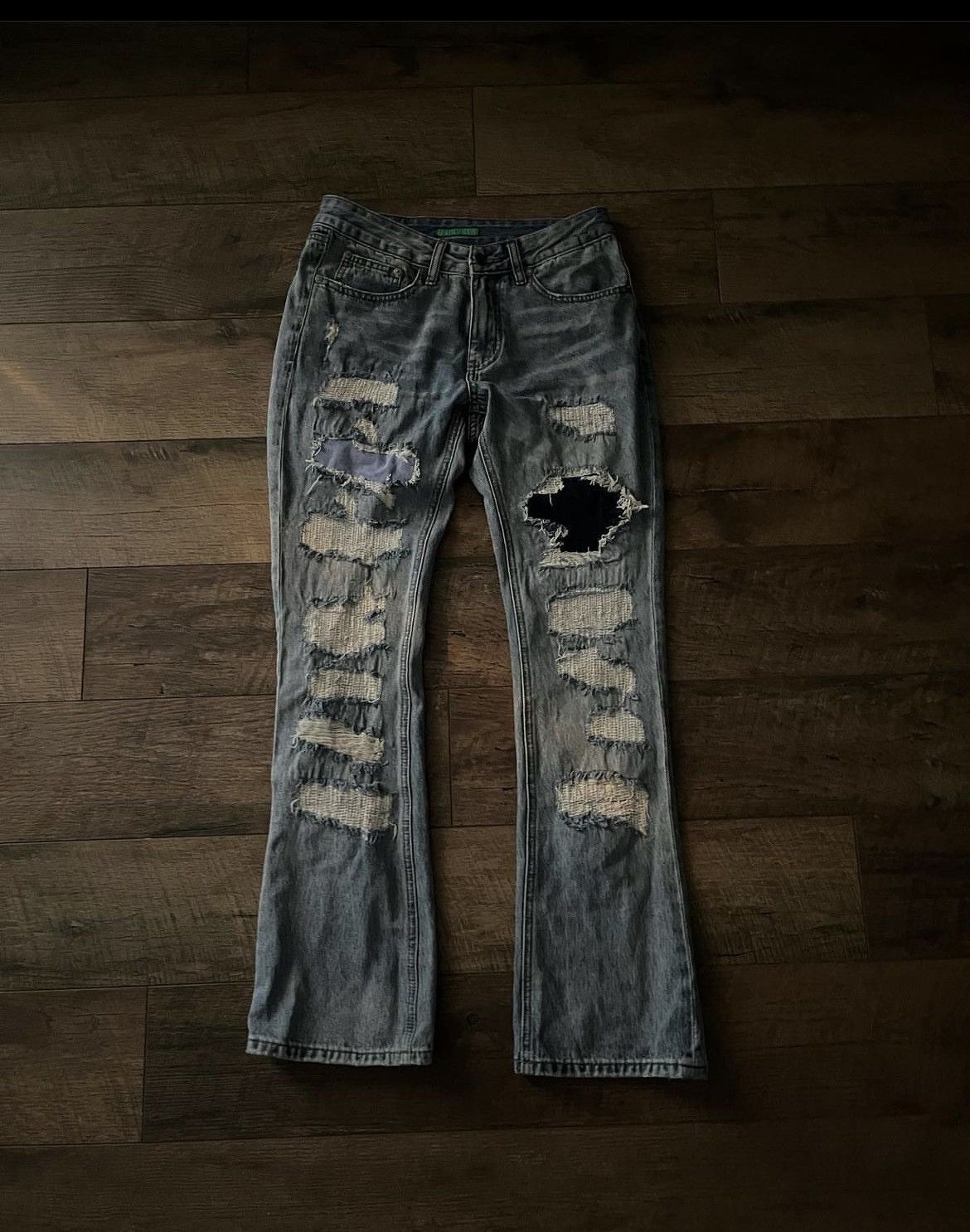 Vintage handmade rust denim | Grailed