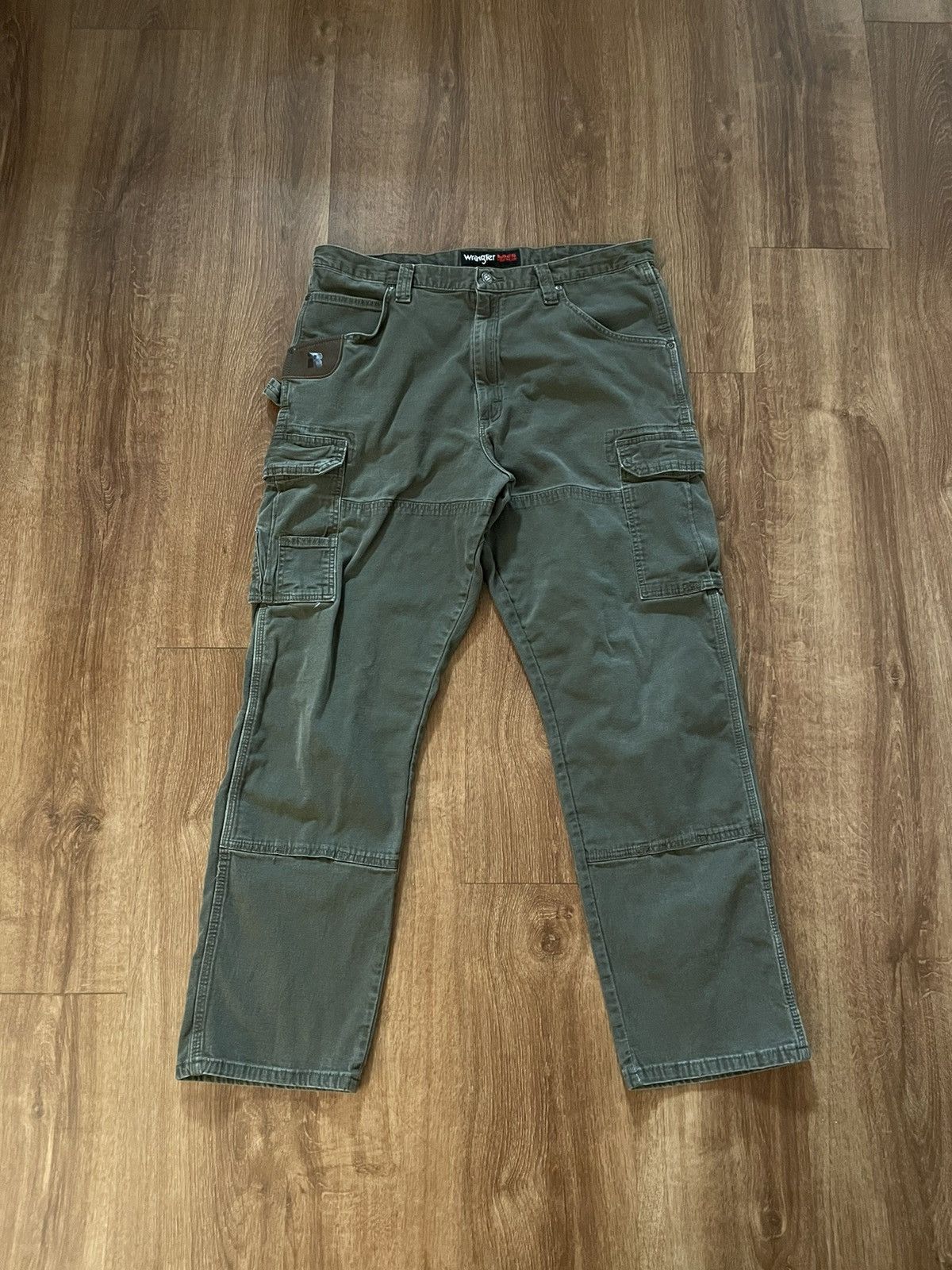 Wrangler Wrangler Riggs Forrest Green Military Style Work Pants | Grailed