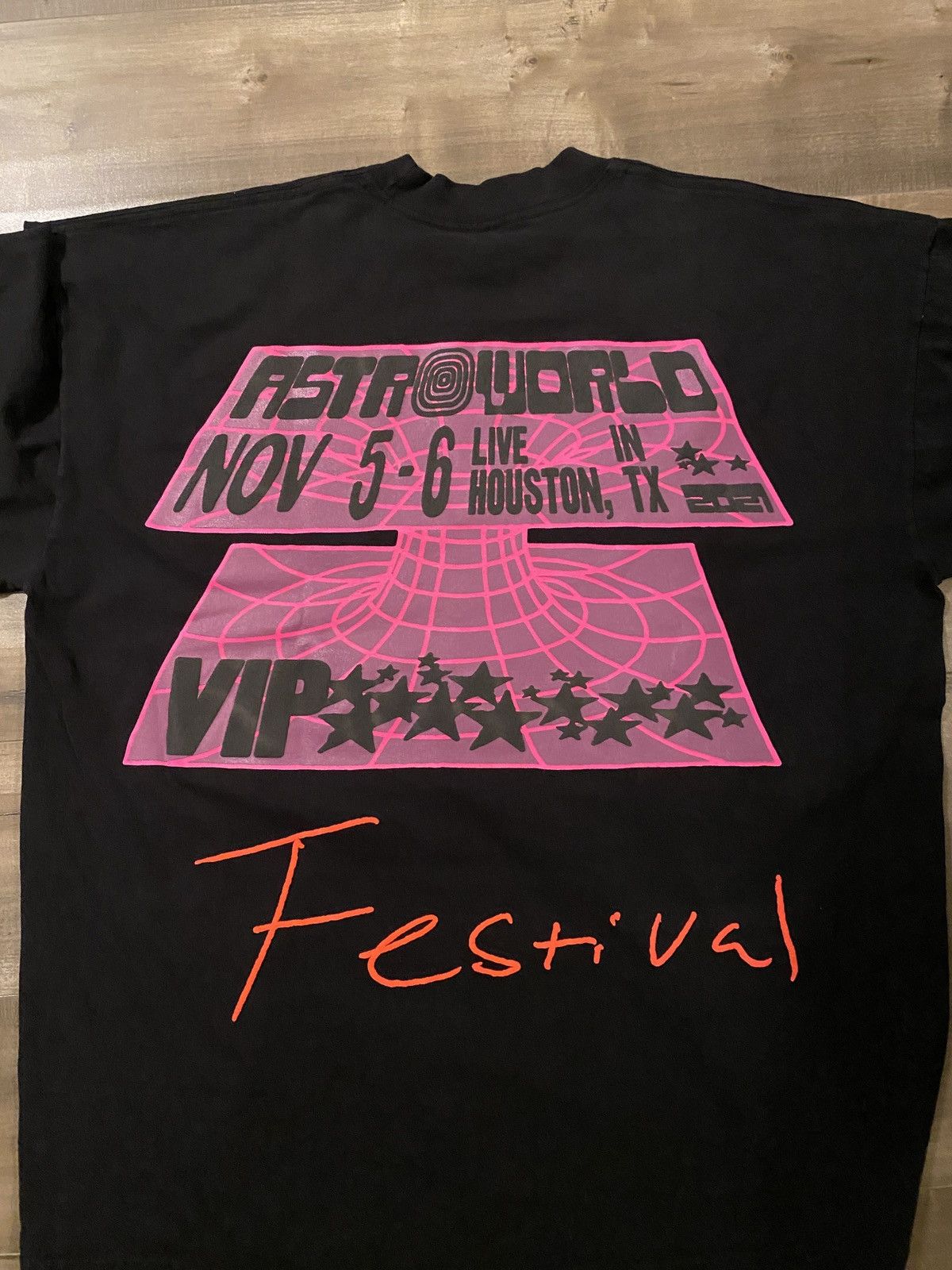 Travis Scott Astroworld Festival 2021 VIP Tee | Grailed