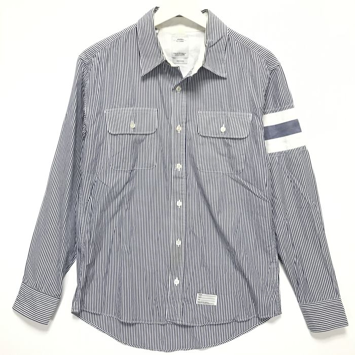 Visvim [S] VISVIM AHAB STRIPE L/S SHIRT | Grailed