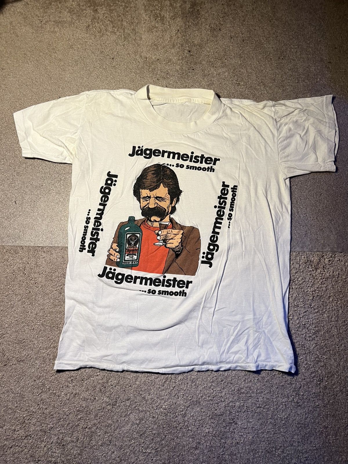 Vintage Vintage 1980s Jagermeister So Smooth Promo Tee Shirt | Grailed