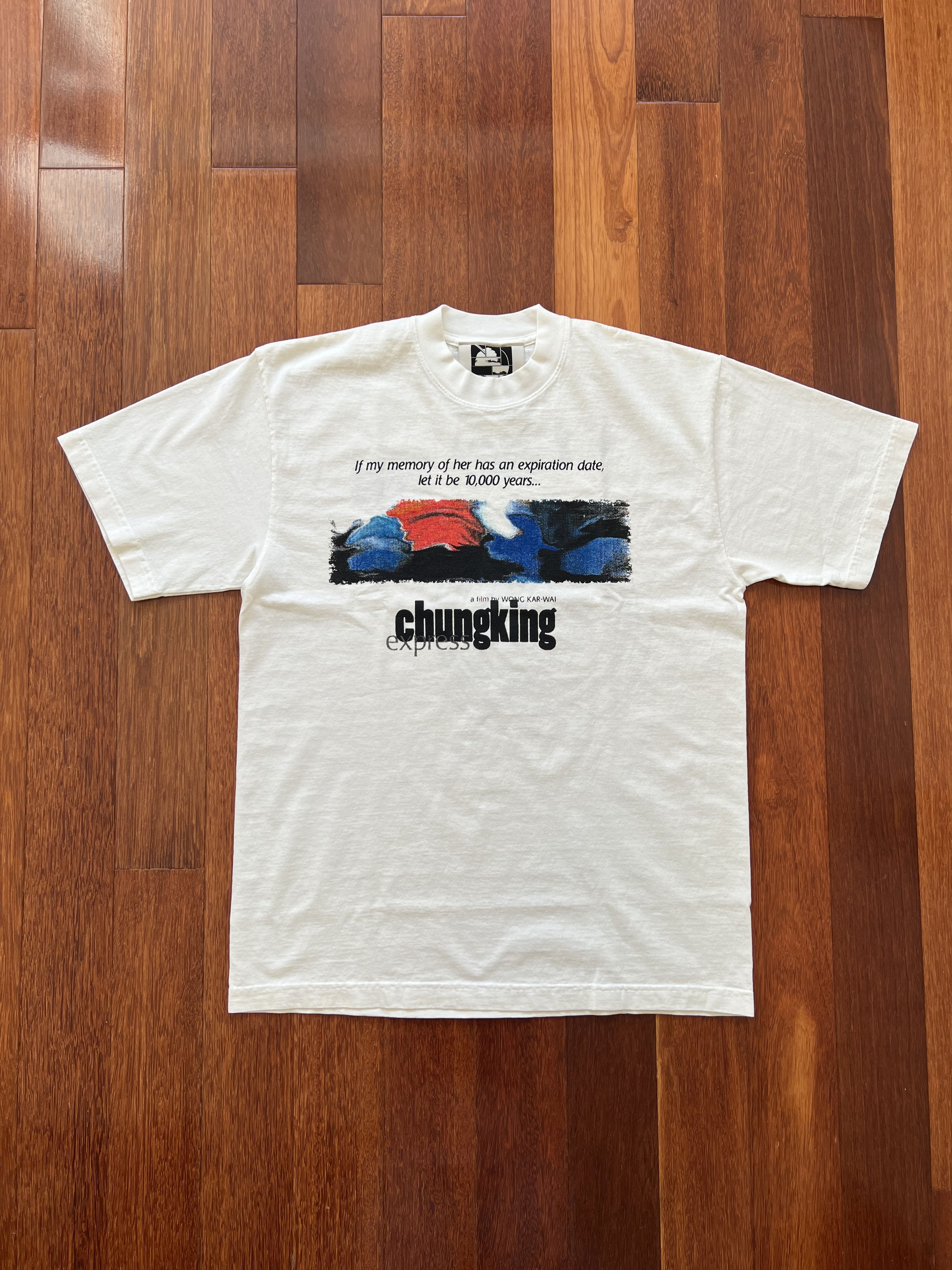 Custom 💚 andafterthat Chungking Express Wong Kar Wai White Tee | Grailed