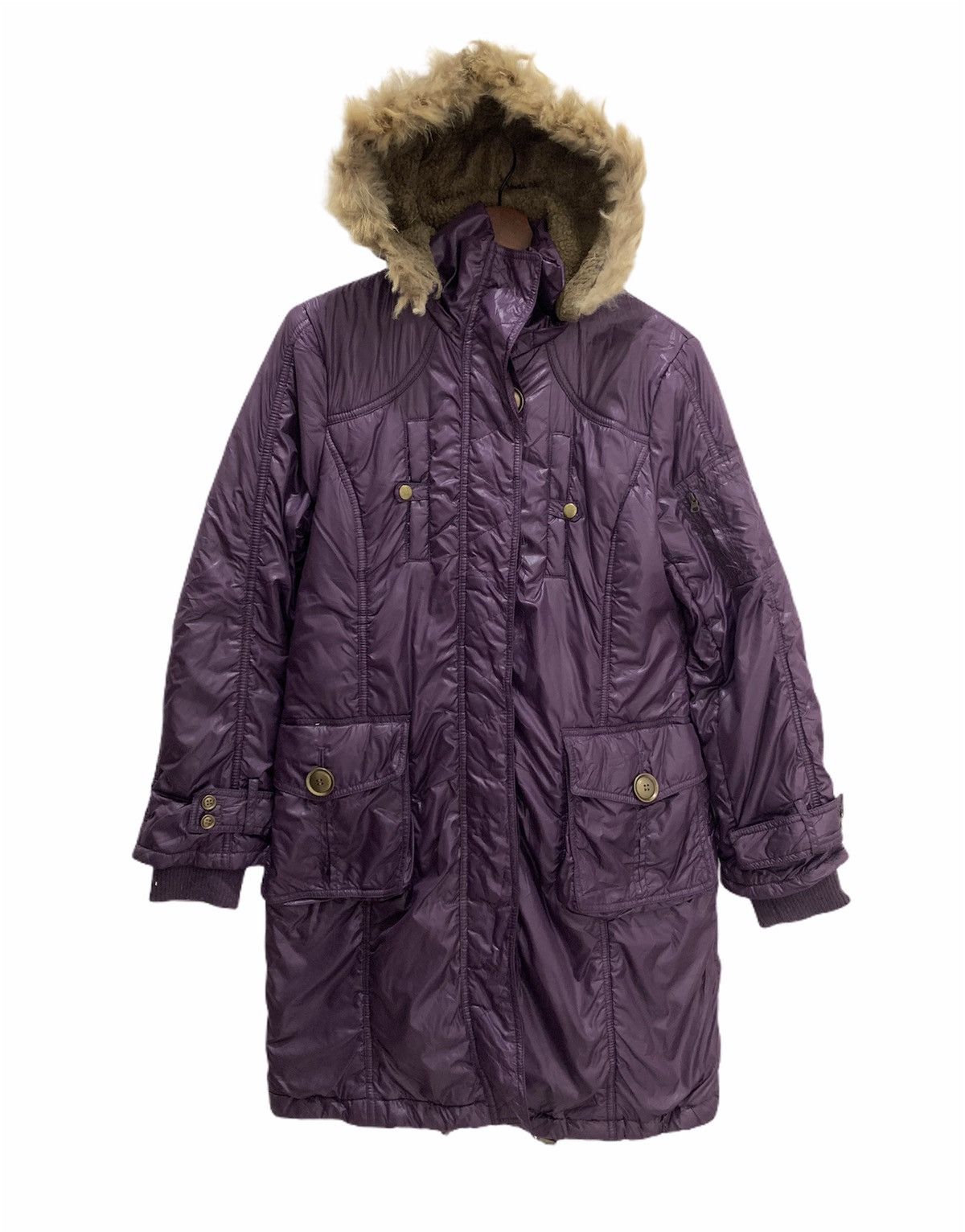 Bomber Jacket × Raccoon Fur Sash × Winter Session Eskimo Puffer Baggy ...