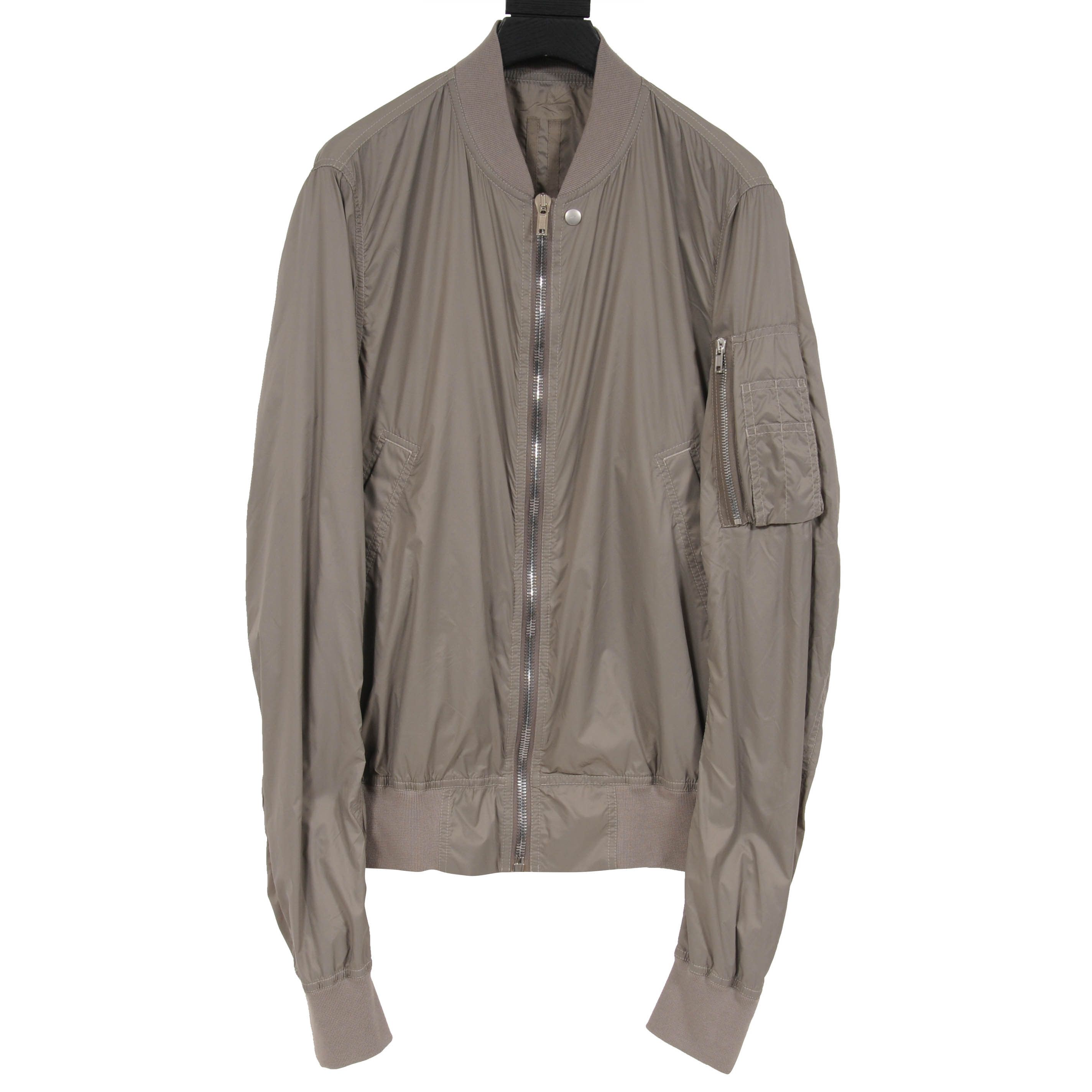 Rick Owens Drkshdw Dust Pearl Nylon Flight Bomber Jacket - 00772 | Grailed