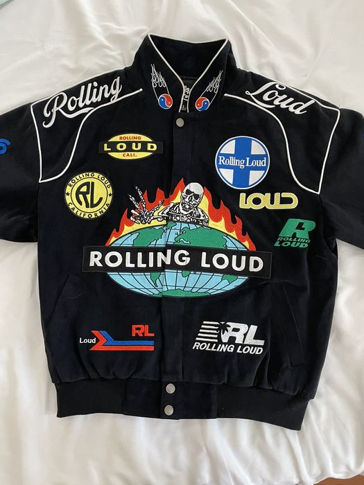 Vintage Rolling Loud 2023 Racer Jacket ️‍🔥 | Grailed