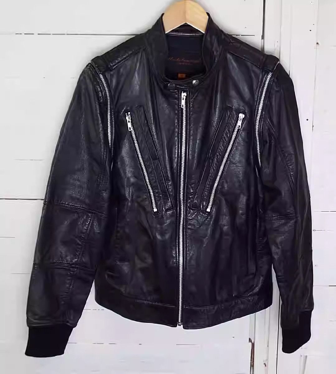 Undercover Under Cover Leather Jacket | Grailed