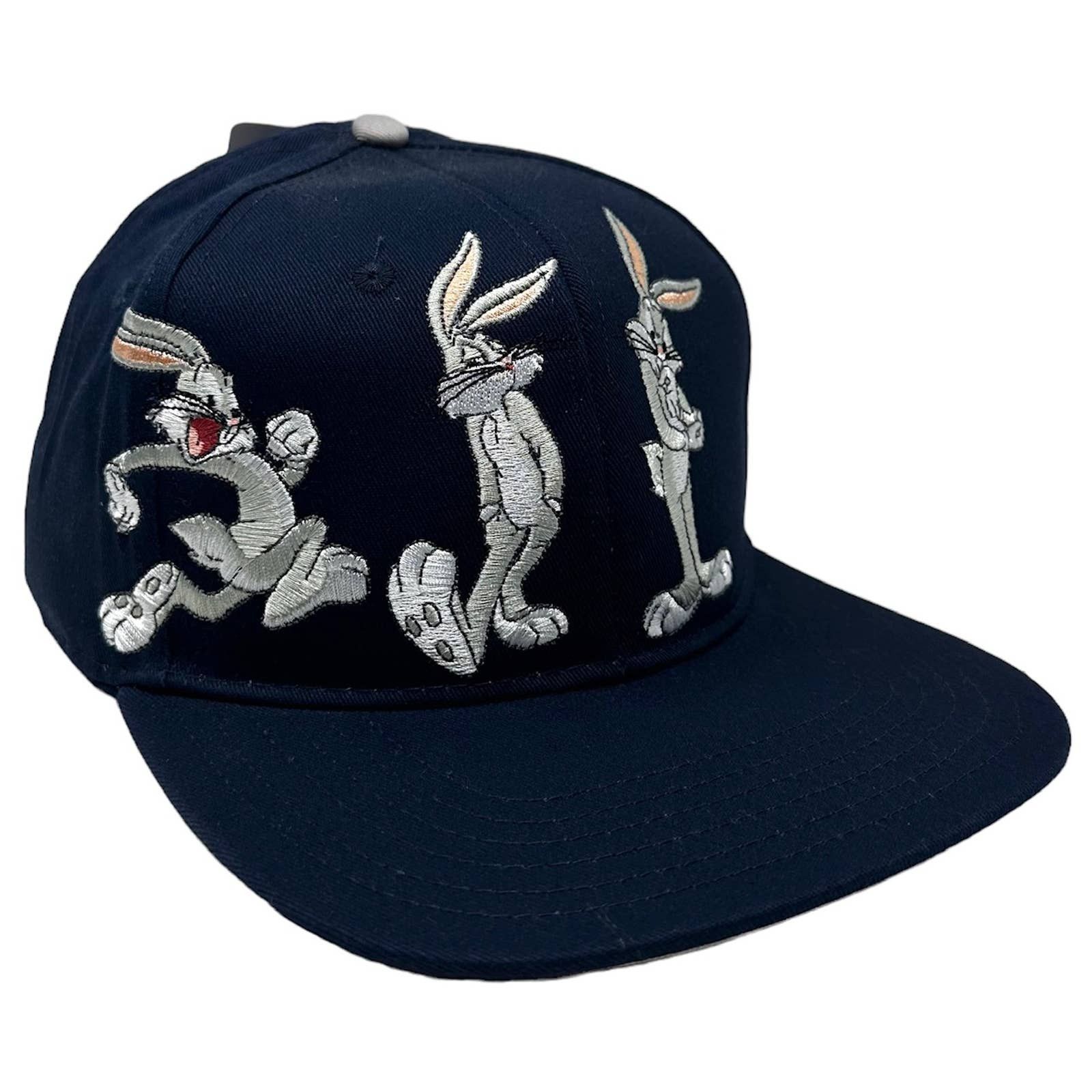 Generic Bugs Bunny Looney Tunes Men's Embroidered Snapback Hat Cap ...
