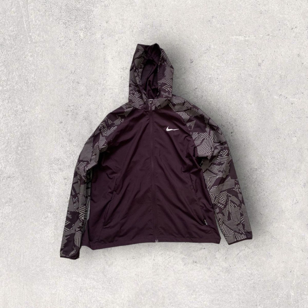 Nike × Streetwear × Vintage Nike Vintage Light Hood Jacket Windbreaker ...