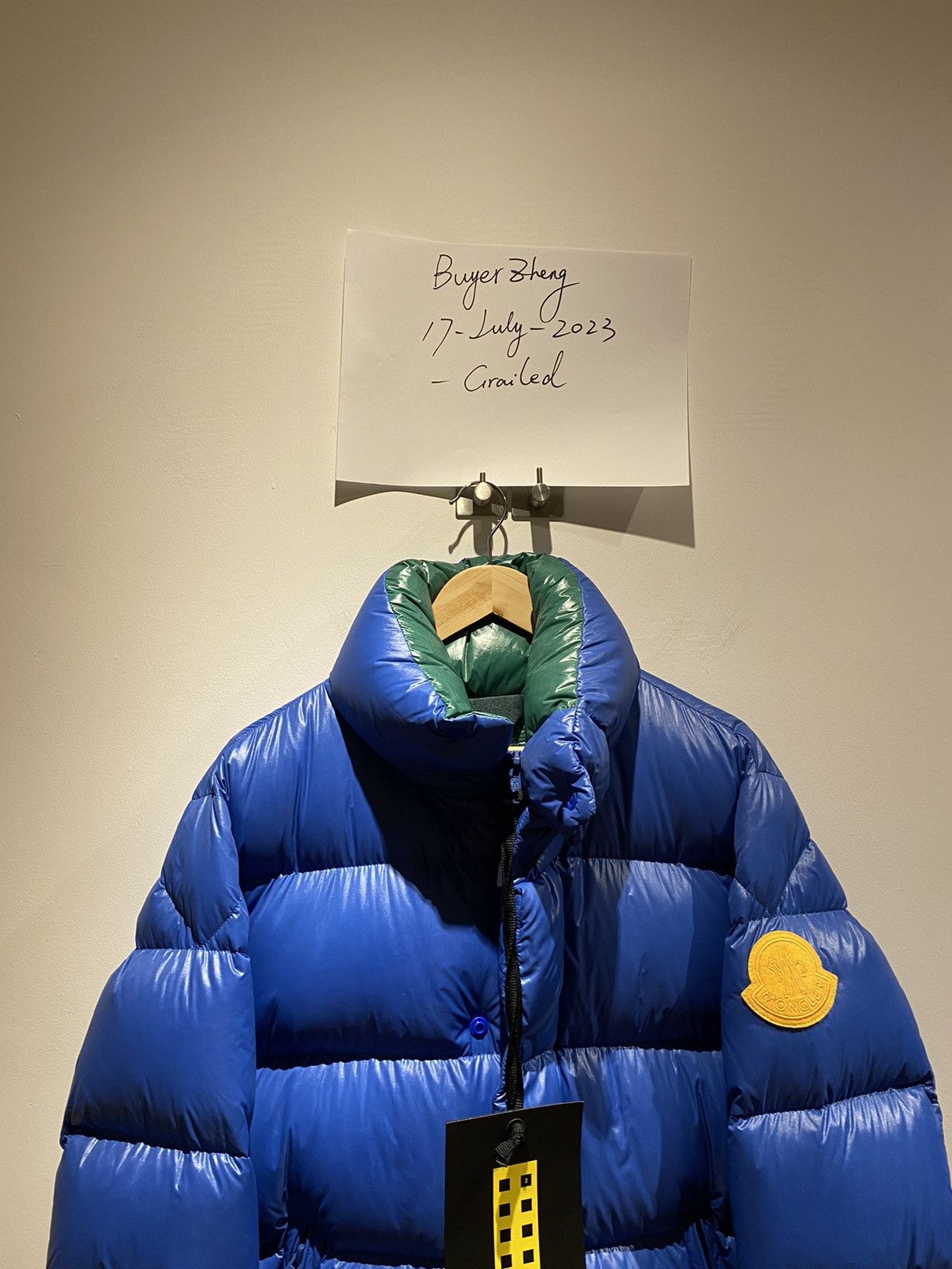 Moncler Genius MONCLER GENIUS 1952 DERVO men's down jacket Moncler Genius MONCLER GENIUS 1952 DERVO men's down jacket