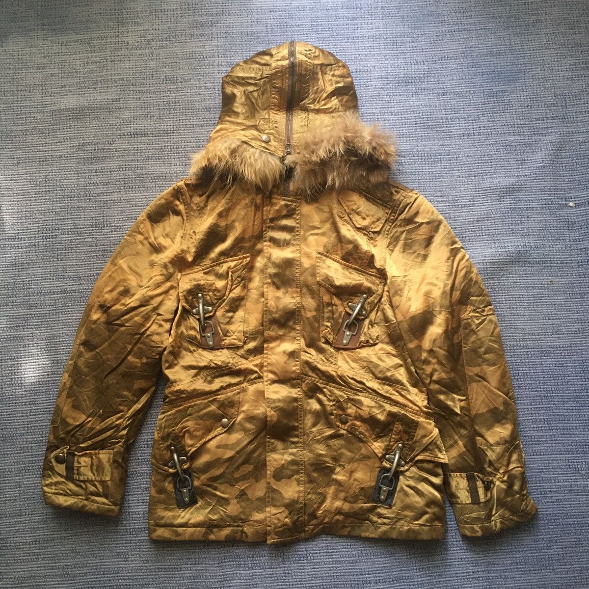 PPFM ppfm yellow riot jacket | Grailed