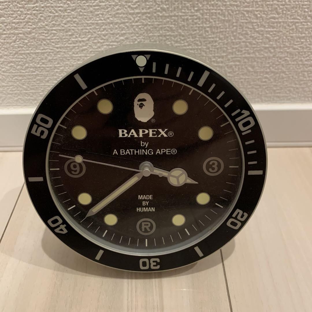 Bape A BATHING APE Bapex Wall Clock Black One Size | Grailed