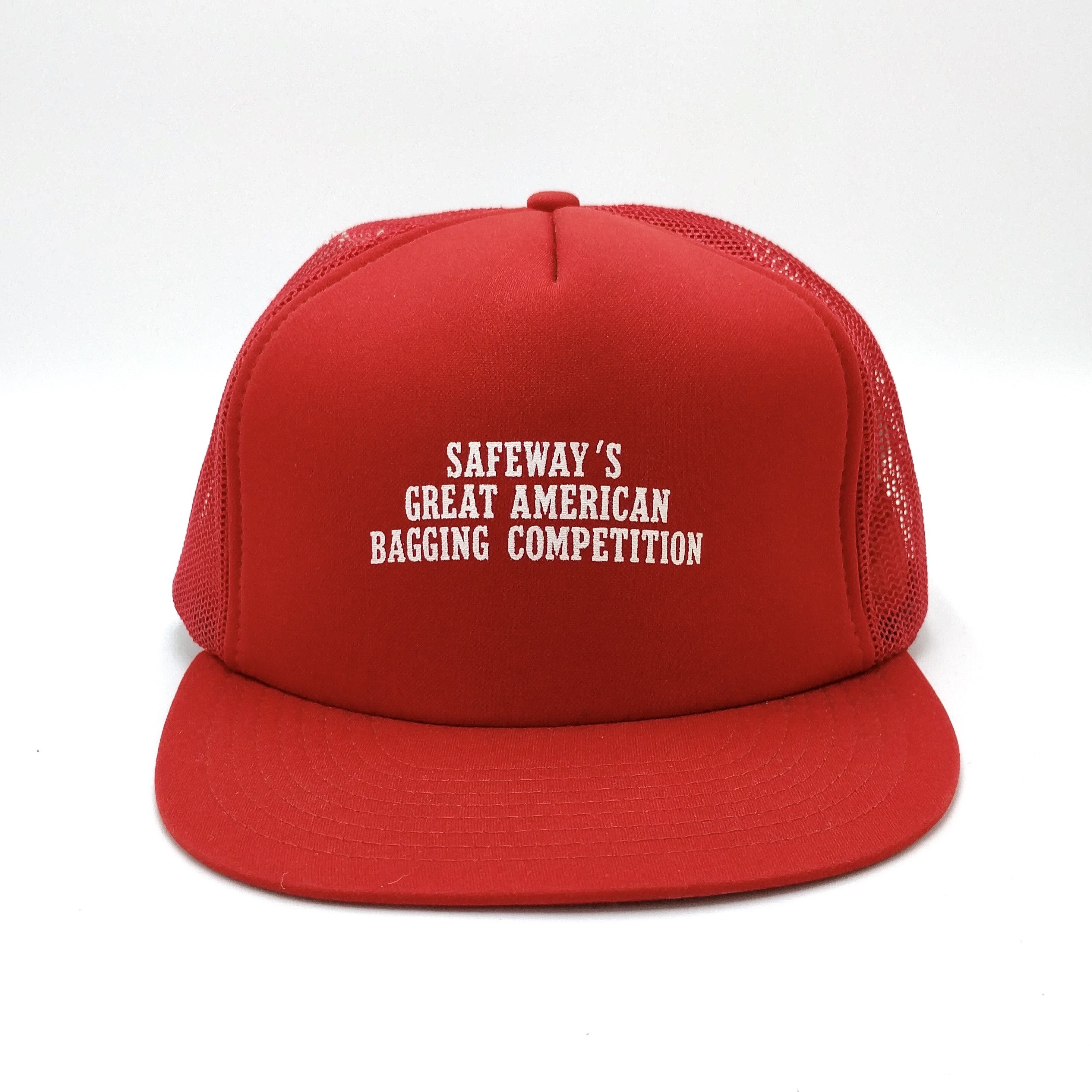 Vintage Safeway American Bagging Competition Trucker Hat | Grailed