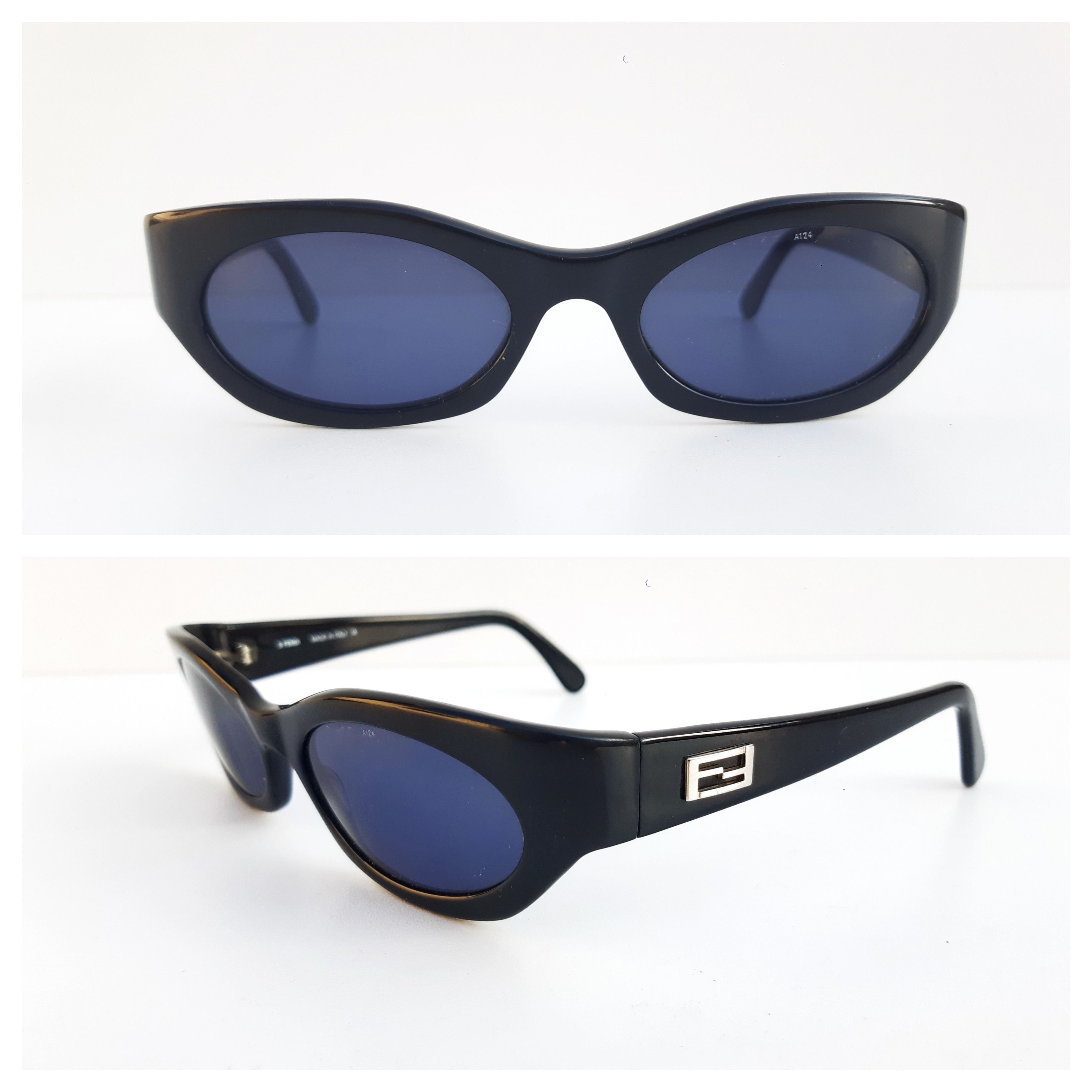 Fendi Vintage 90s FENDI mod.SL 7645 Italy Sunglasses | Grailed