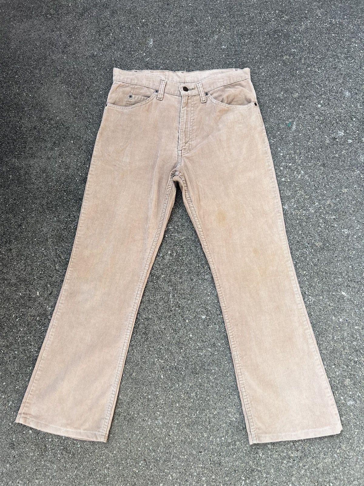 Vintage Vintage 70s Levi’s 517 Sun Fade Corduroy Flare Jeans | Grailed