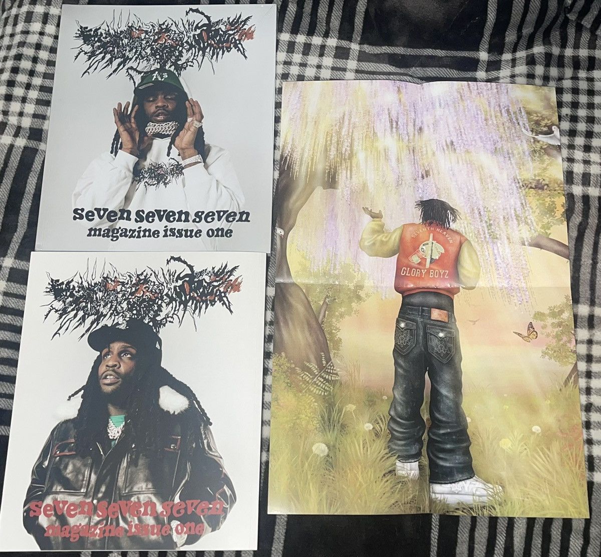 Glo Gang × Seventh Heaven LAST DROP EVER Seven Seven Seven 777 Magazine ...