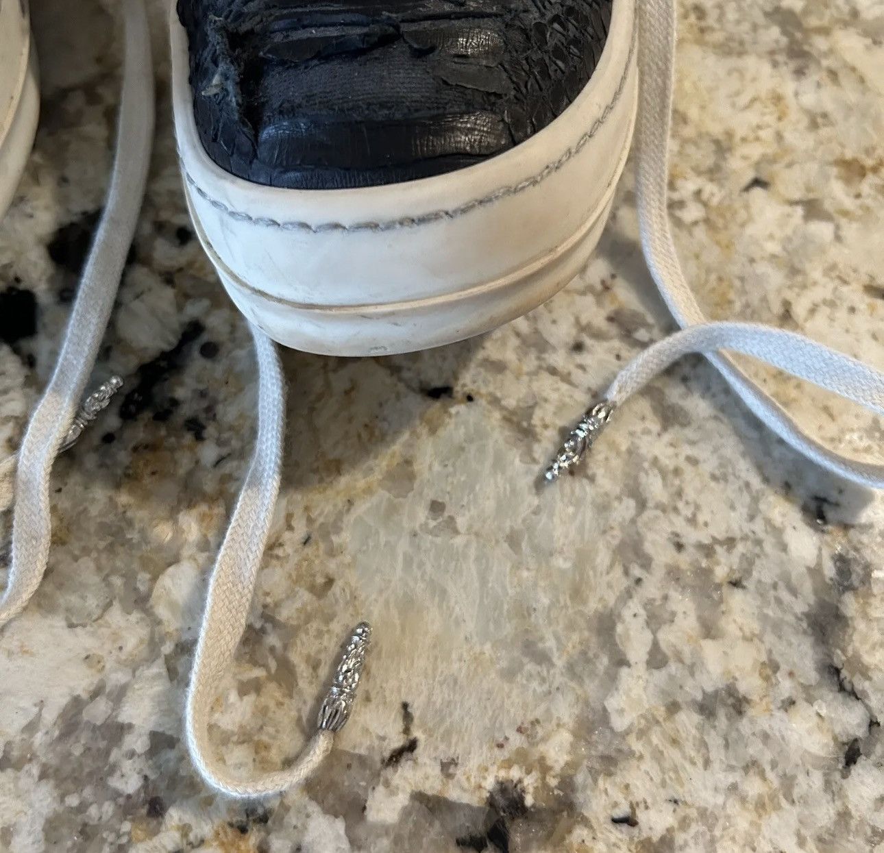 Rick Owens Chrome hearts Geobaskets | Grailed