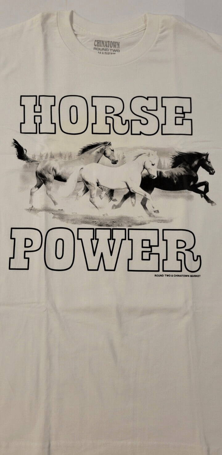 Market × Round Two CHINATOWN HORSE POWER SHIRT UV ACTIVATED SUPREME ...