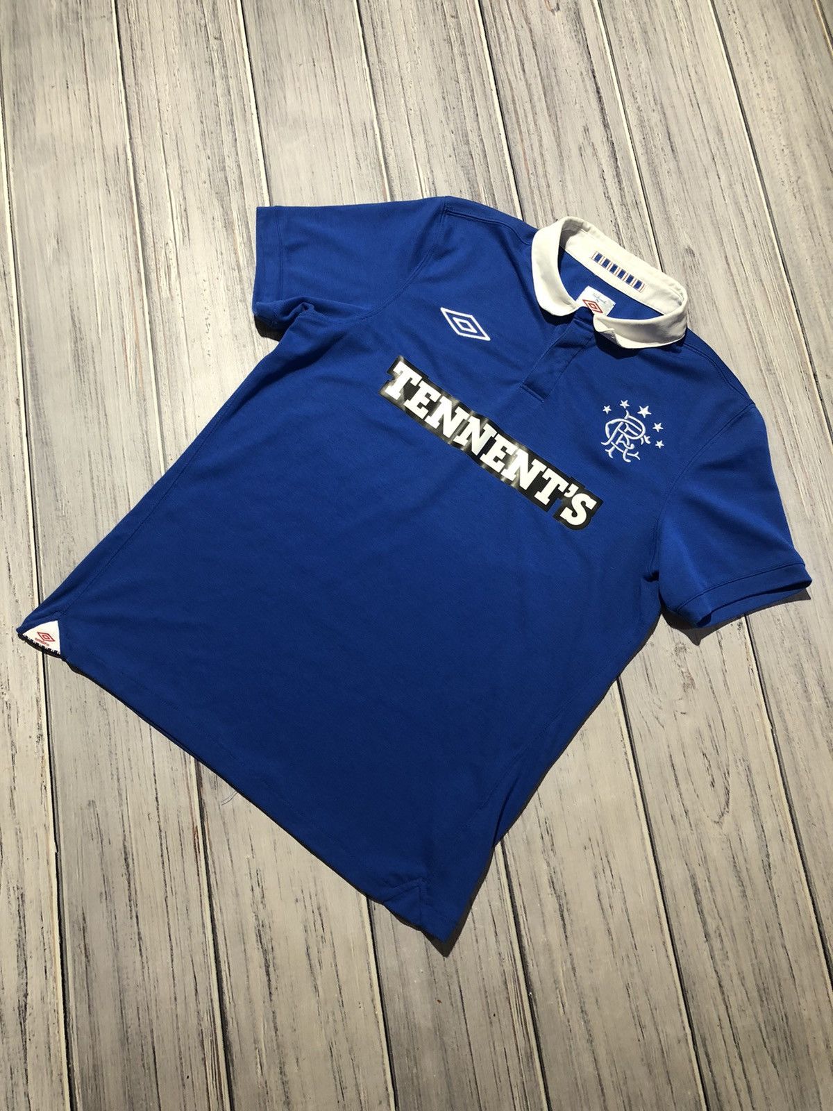 Soccer Jersey × Streetwear × Umbro Umbro Rangers 2010 2011 Home ...