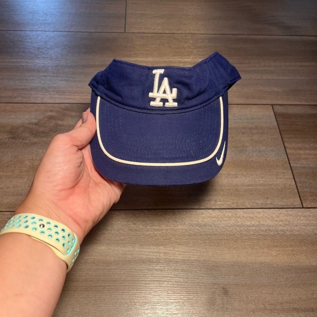Nike Vintage LA Dodger Los Angeles MLB Blue Visor Nike Team One | Grailed