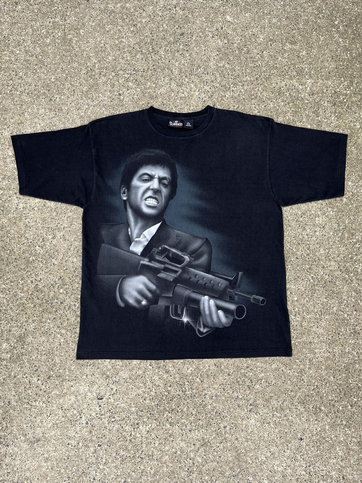 Vintage VINTAGE Y2K SCARFACE “TONY MONTANA” MOVIE T-SHIRT | Grailed