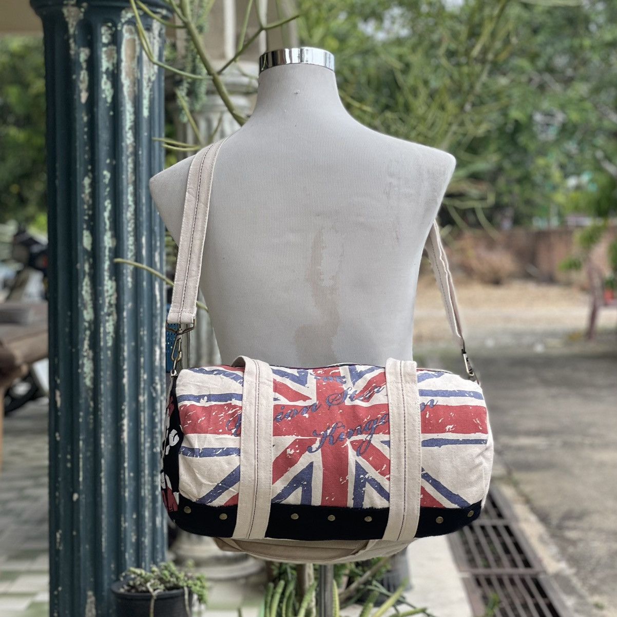 Japanese Brand The Union Steel Kingdom-Union Jack 1985 Rock Duffle Bag ...
