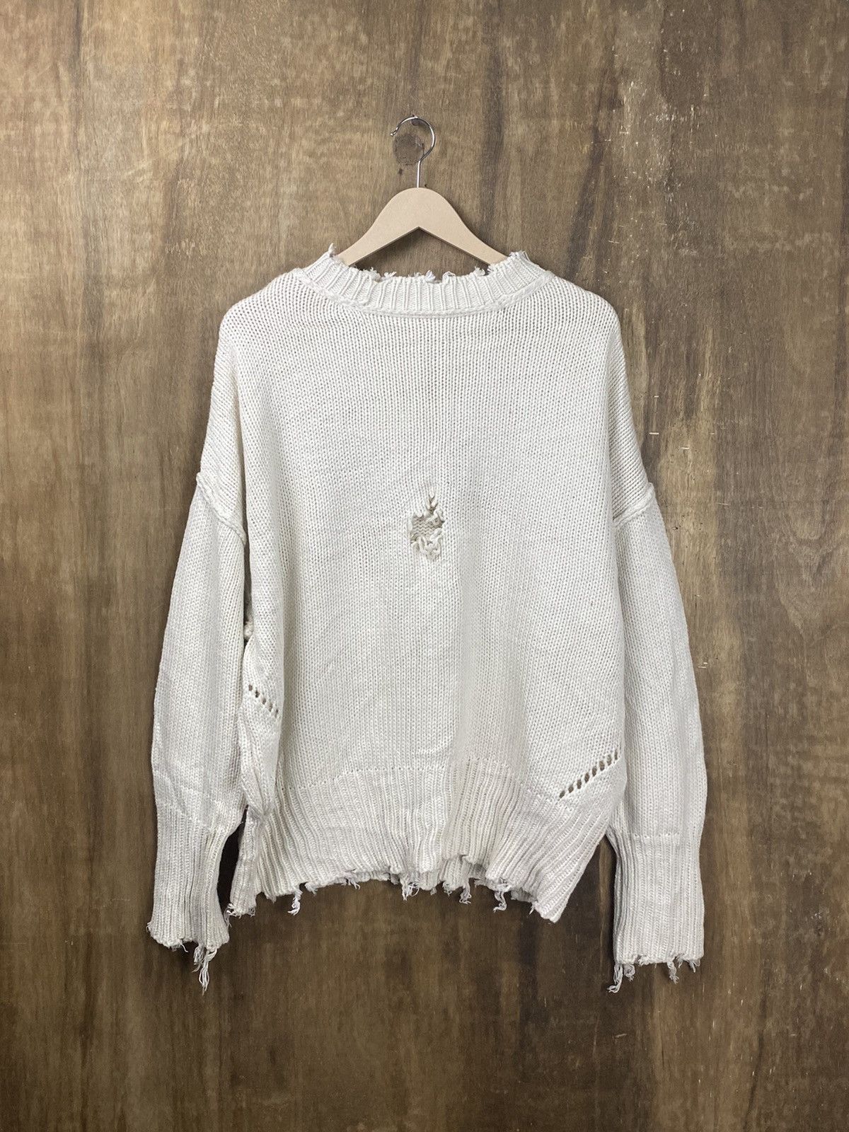 Homespun Knitwear × Japanese Brand × Streetwear DL Archives distressed ...