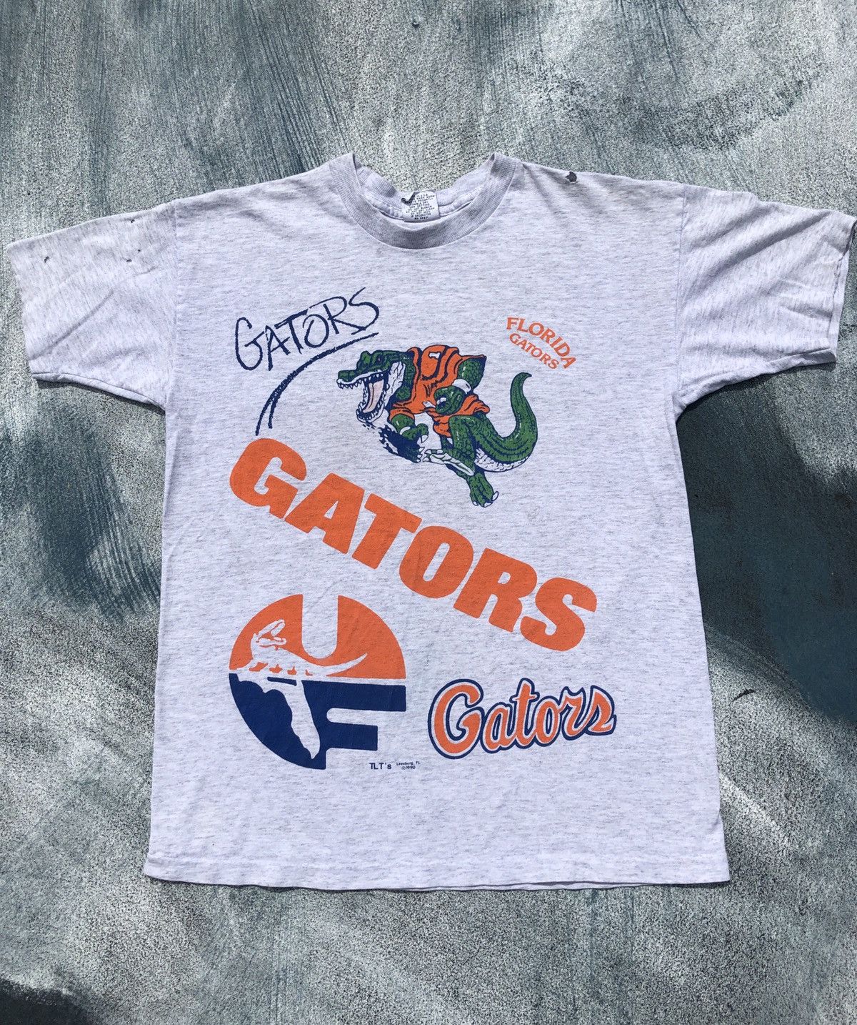 NCAA × Signal Sport × Vintage FLORIDA GATORS 90’s CIRCULAR LOGO SIGNAL ...