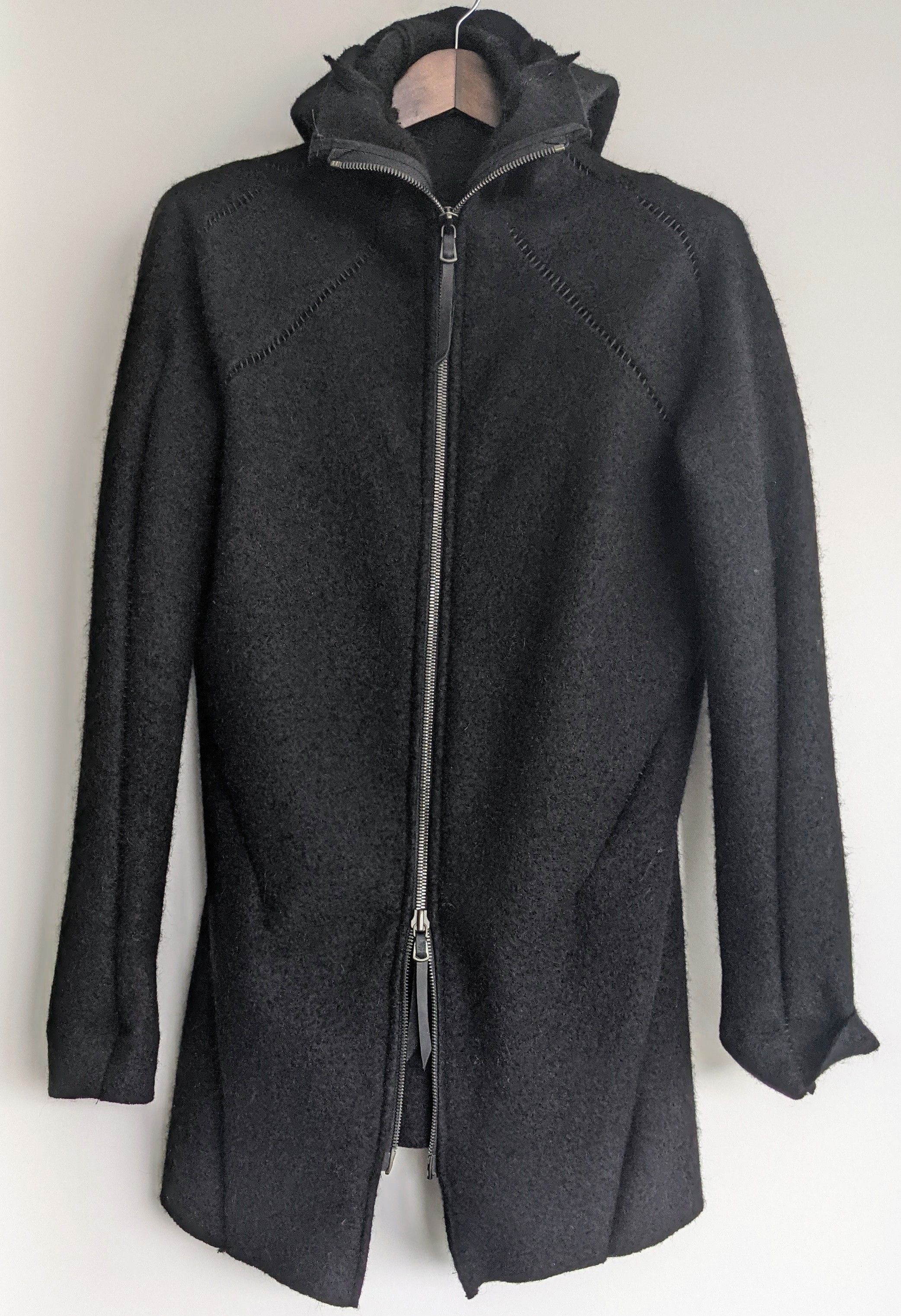Leon Emanuel Blanck Long Wool Hoodie | Grailed